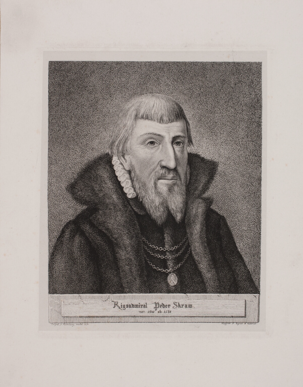 Peder Skram, 1864, Julius Magnus-Petersen, Julius Magnus-Petersen | SMK ...