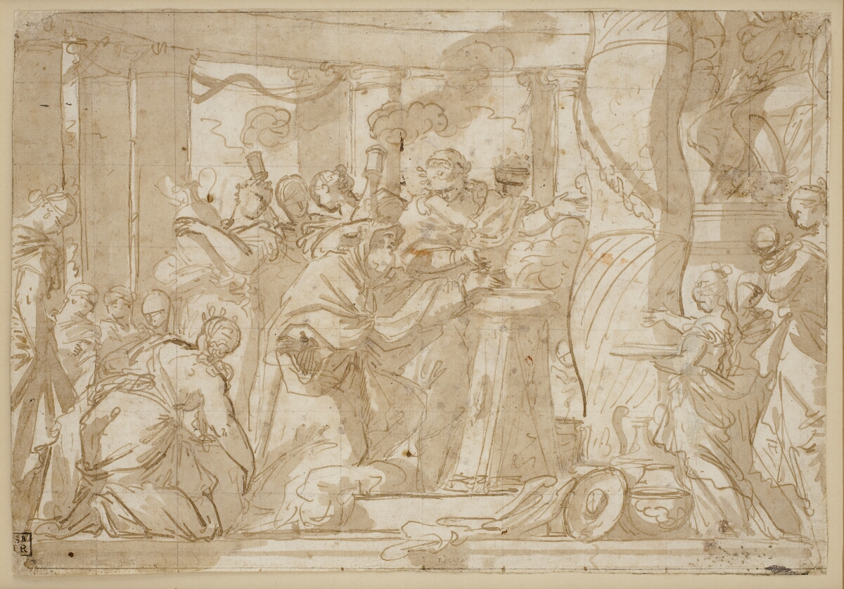 Salomon dyrker andre guder, 1637 – 1677, Valentin Lefèbvre, Valerio ...