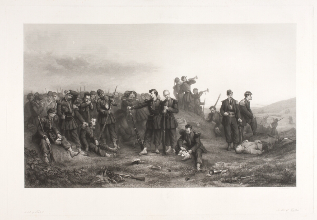 Natten efter slaget, 1848 – 1870, Joel Ballin, Paul Alexandre Protais ...