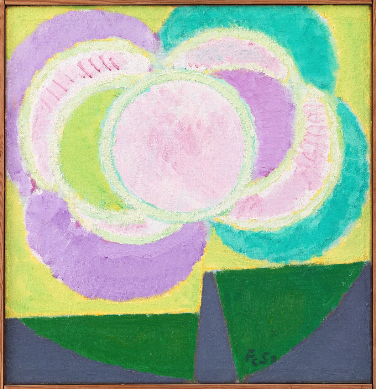 Aften. Søborg, 1958, Frede Christoffersen | SMK Open