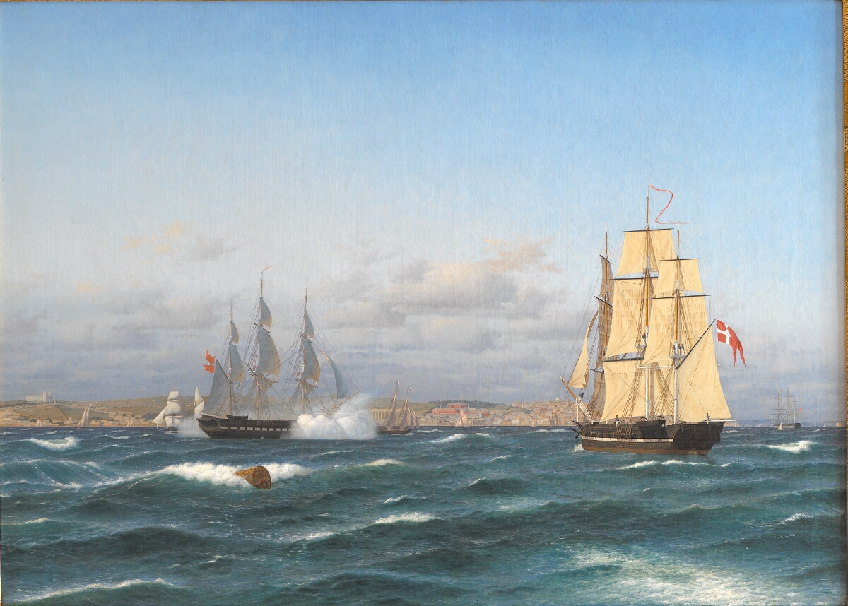 Lissabons rhed, 1827 – 1865, Carl Dahl | SMK Open