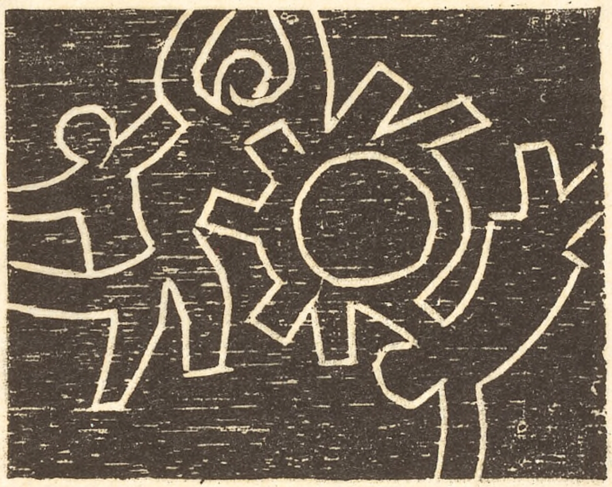 Illustration til digte af Nils Ferlin, 1951, Frede Christoffersen | SMK ...
