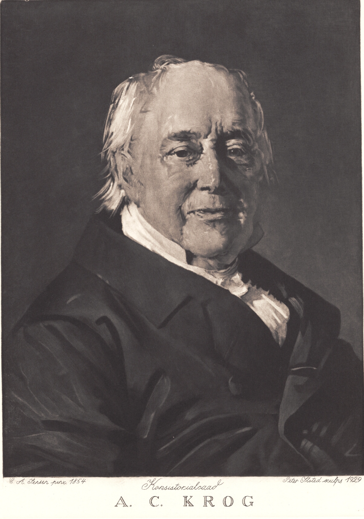 A.C. Krog, 1929, Peter Ilsted, C.A. Jensen | SMK Open
