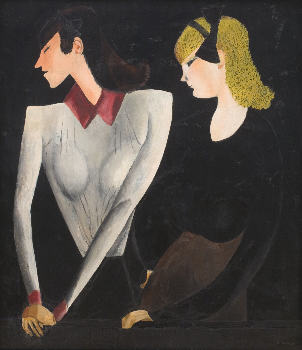 To søstre, 1915, Per Krohg | SMK Open