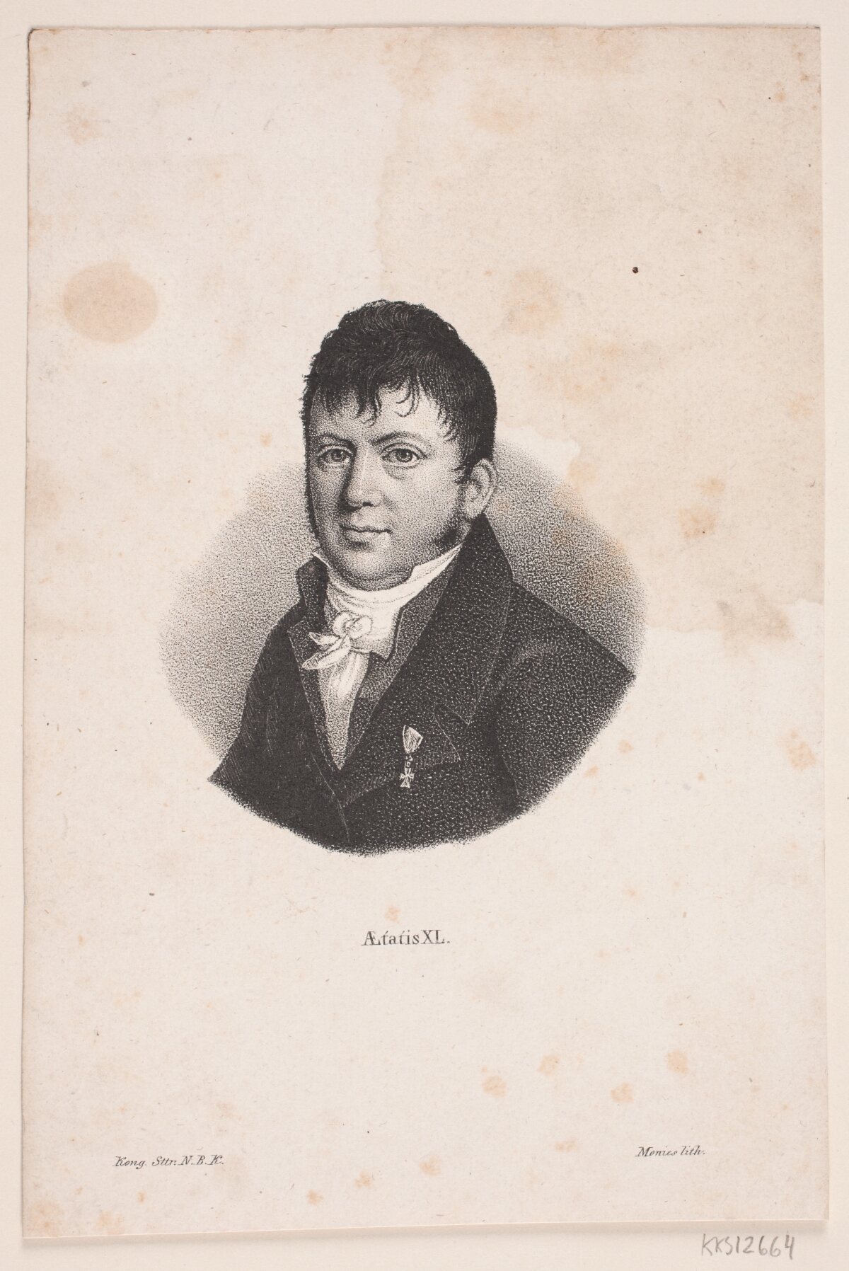 F. Schmidt, 1835, David Monies, Det Kongelige Stentrykkeri | SMK Open