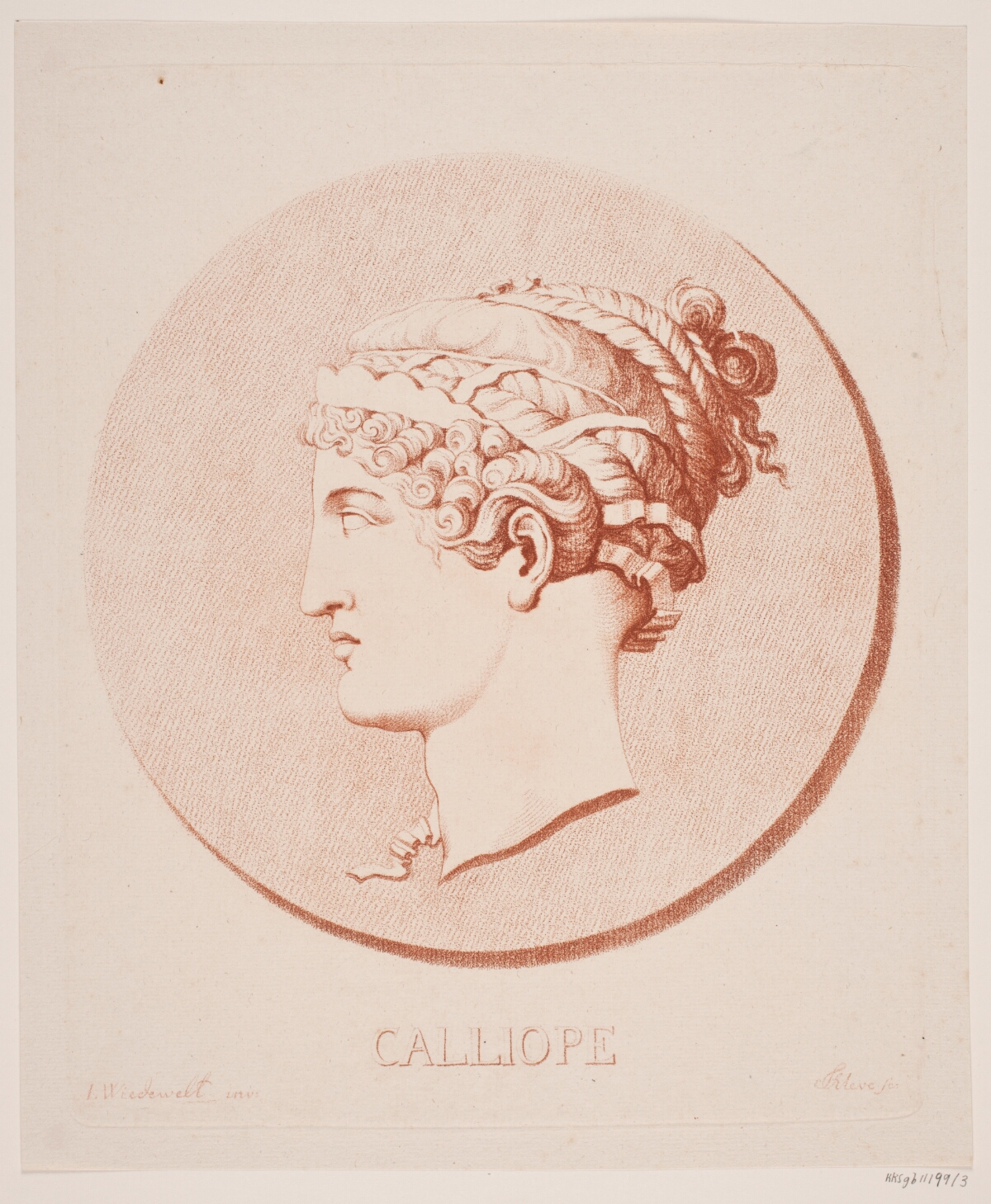 Apollo og de ni muser, 1776, Kleve, Terkel, Wiedewelt, Johannes | SMK Open