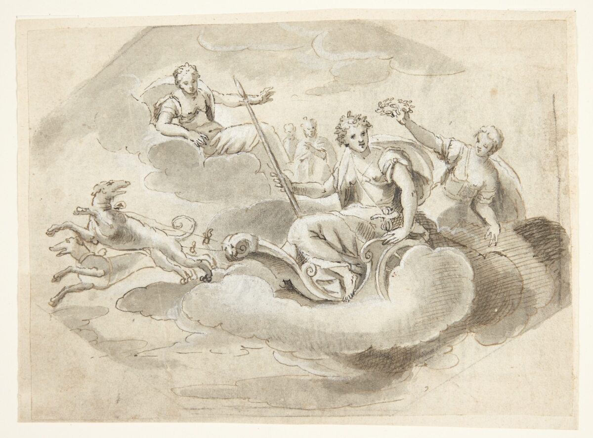 Allegori med Philomelus(?), 1600 – 1700, Ubekendt KKS | SMK Open