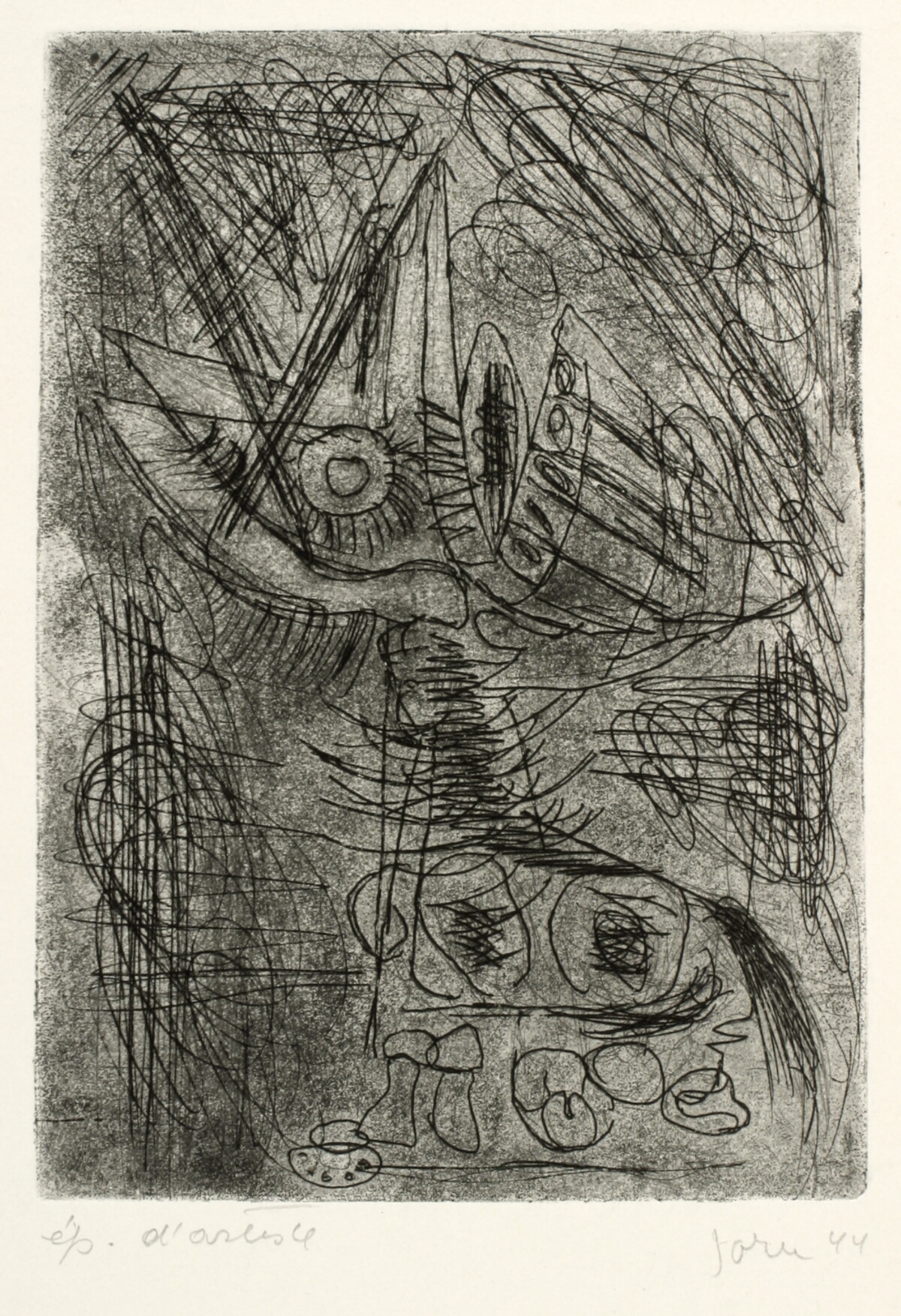 Helhesten, 1942, Asger Jorn | SMK Open
