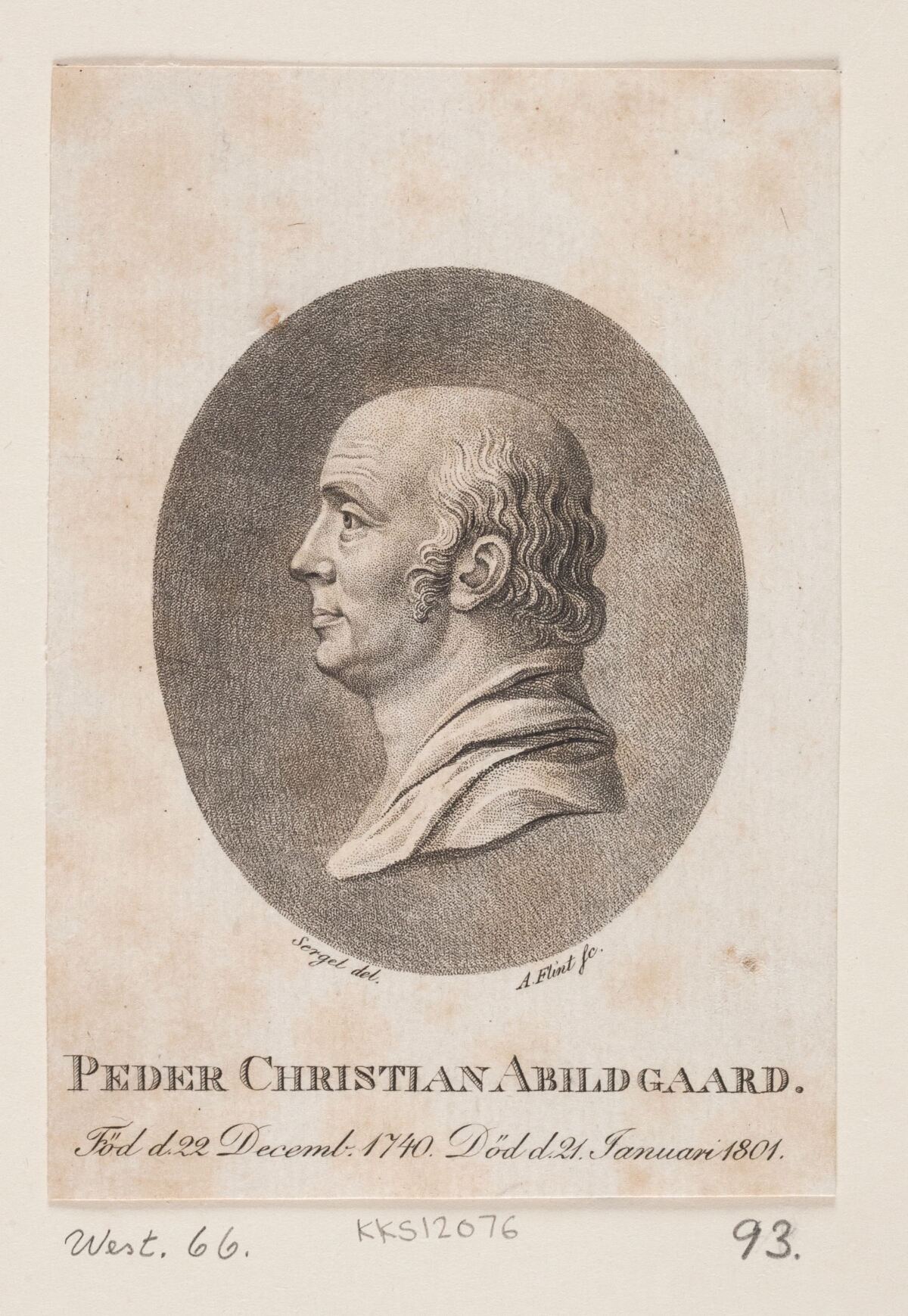 Peder Christian Abildgaard, 1767 – 1824, Andreas Flint, Johan Tobias ...
