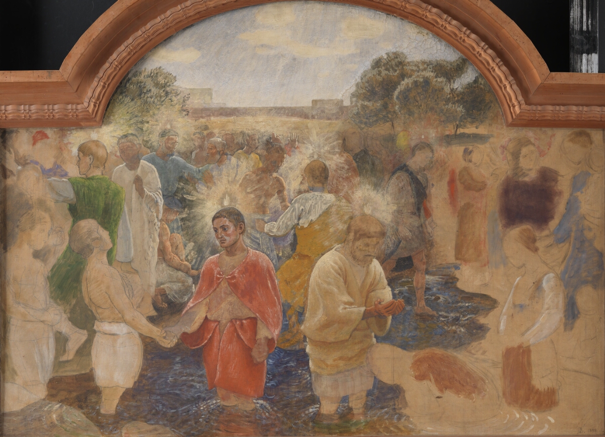 Dåben på Pinsedag, 1898, Niels Skovgaard | SMK Open