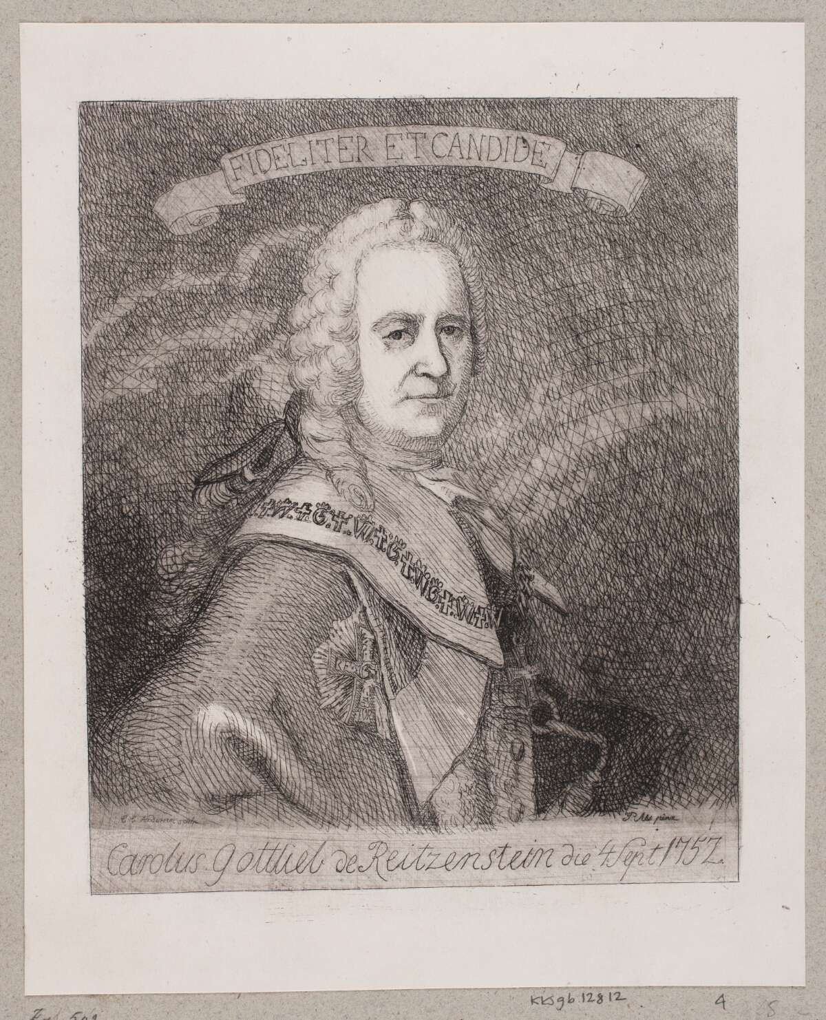 Carl Gottlieb von Reitzenstein, 1870 – 1882, C.C. Andersen, Peder Als ...