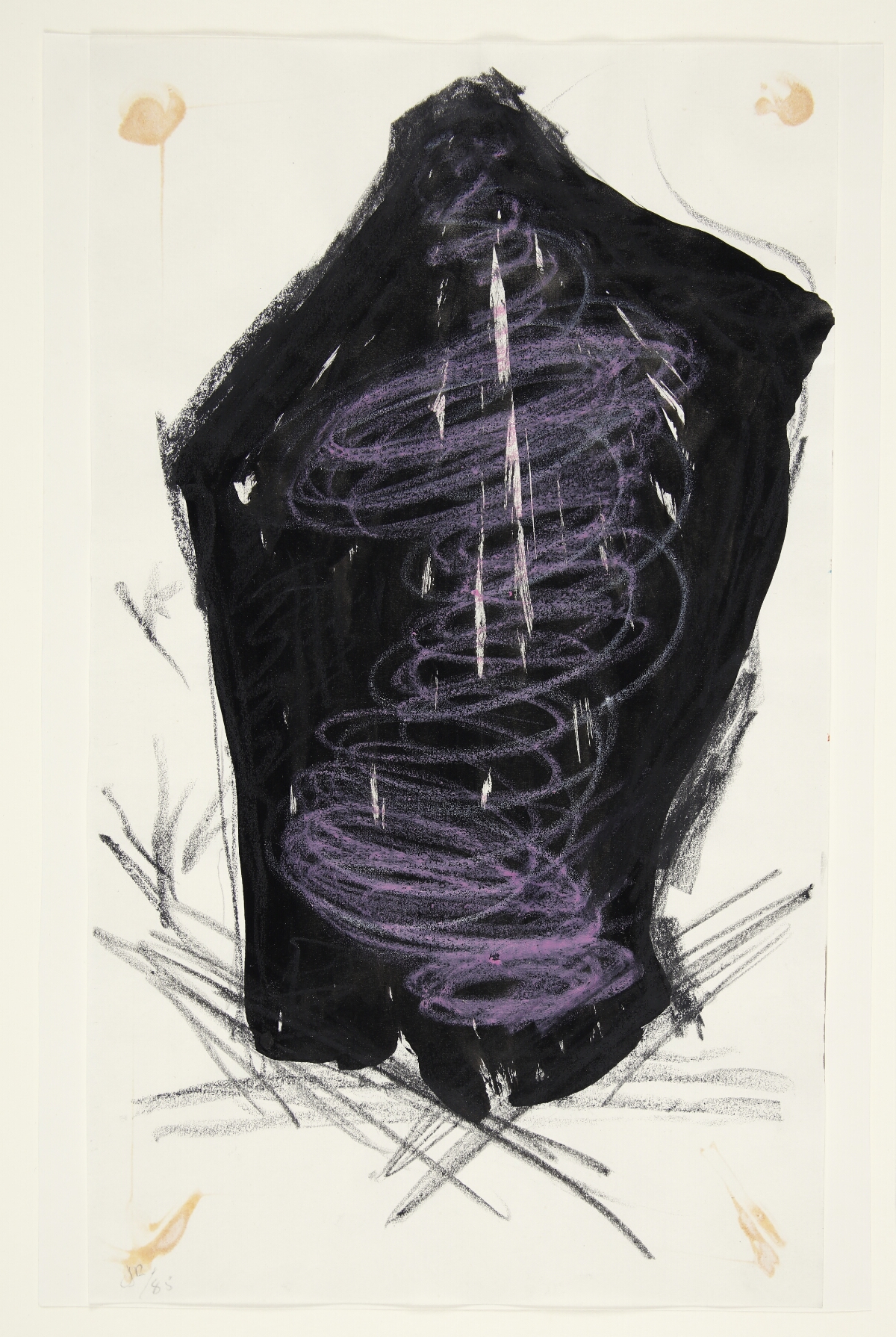 Tegning, 1985, Jytte Rex | SMK Open