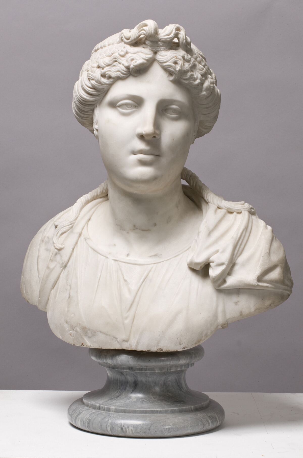 Buste af en ung kvinde, 1512 – 1553, Simone Bianco | SMK Open