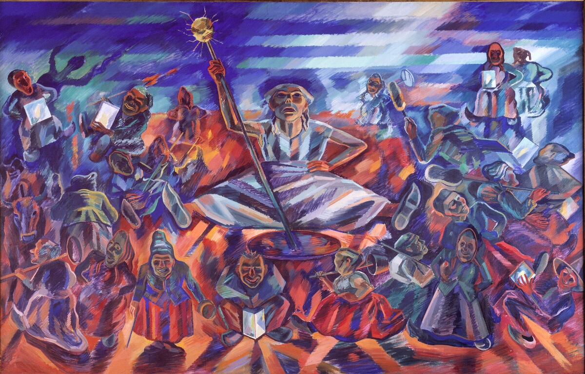 Mosekonen brygger. Legende, 1926 – 1928, William Scharff | SMK Open