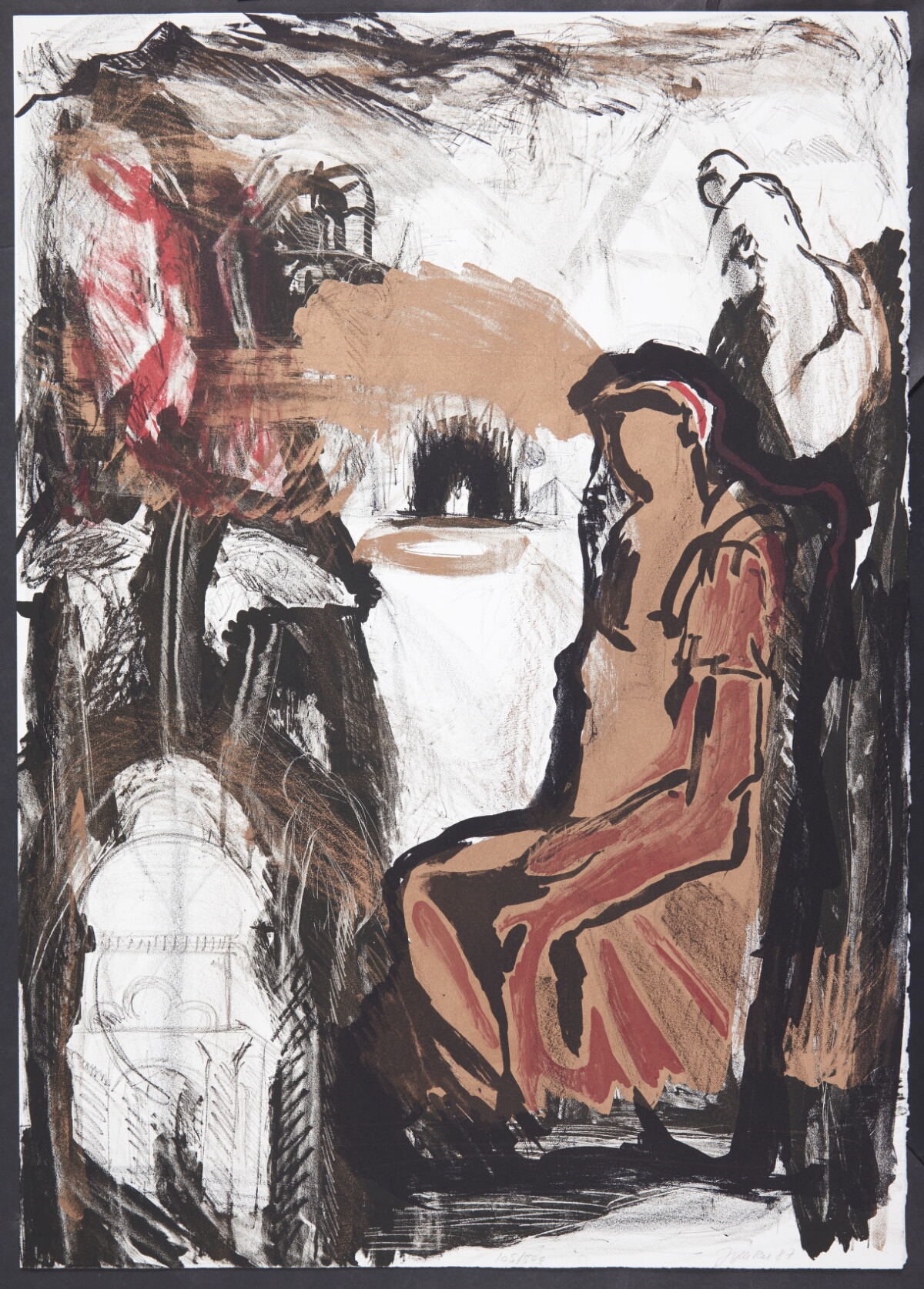 "Uden titel", 1987, Jytte Rex, Hostrup-Pedersen & Johansen, Den Danske ...