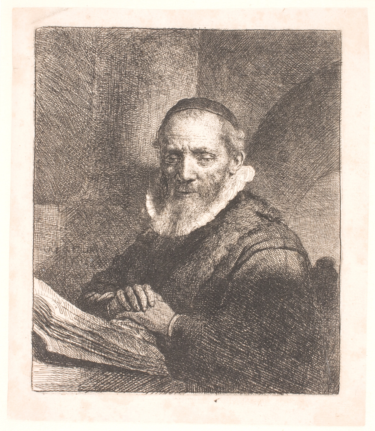 Jan Cornelis Sylvius, prædikant, 1633, Rembrandt van Rijn | SMK Open