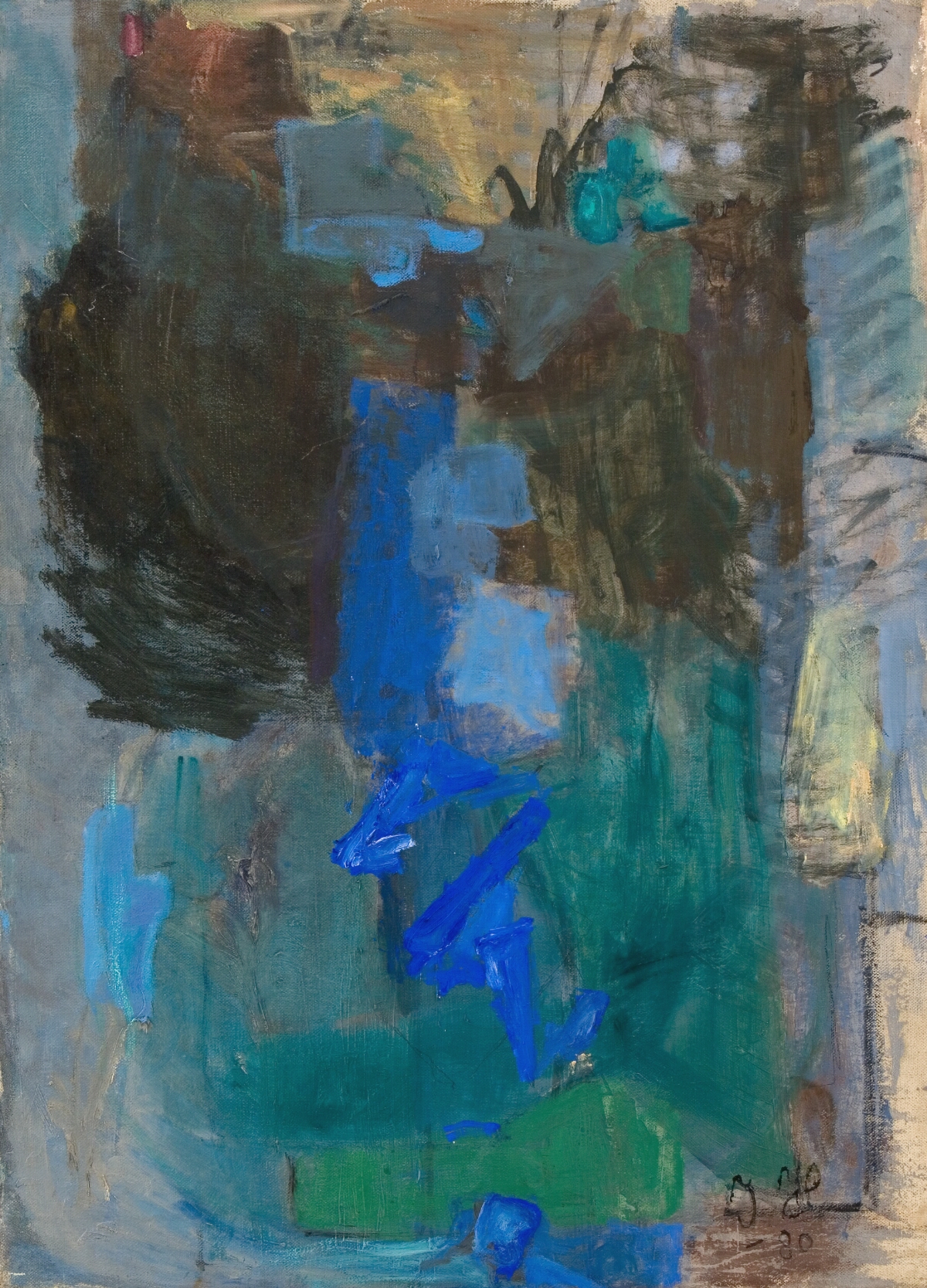 Komposition, 1980, Ingrid Hansen | SMK Open