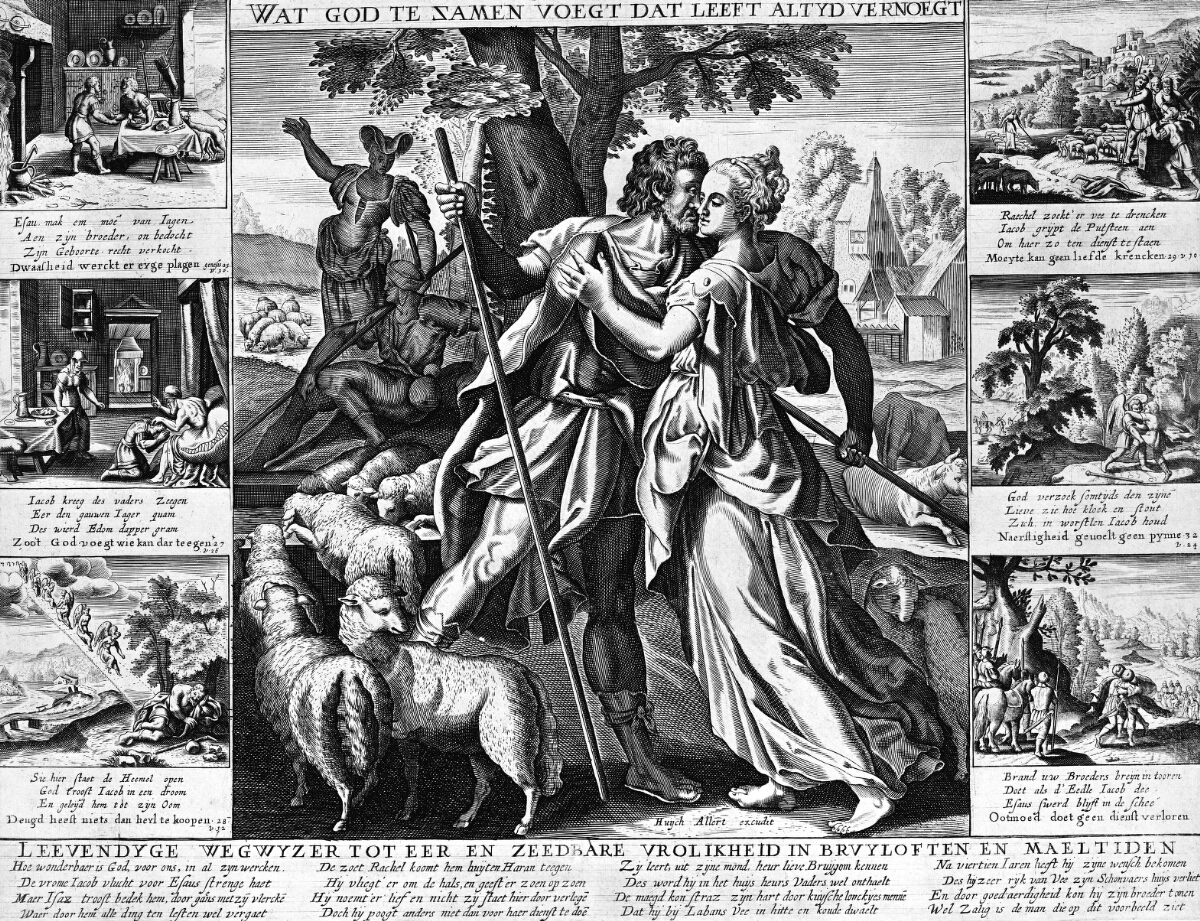 Jakobs møde med Rachel, 1600 – 1699, Hugo Allard | SMK Open