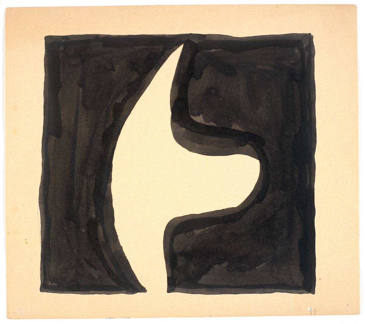 Variation over figur i Edgar Rubin, "Synsoplevede figure" afb. 1., 1931 ...