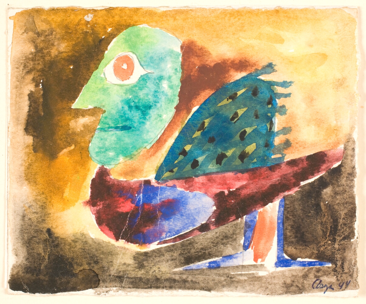Stor fugl, 1944, Asger Jorn | SMK Open