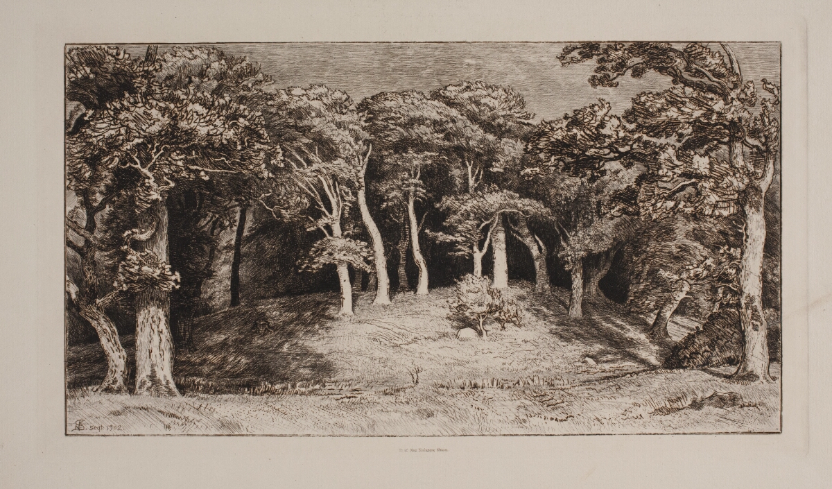 Hestehaven, 1902, Niels Skovgaard, Max Kleinsorg | SMK Open