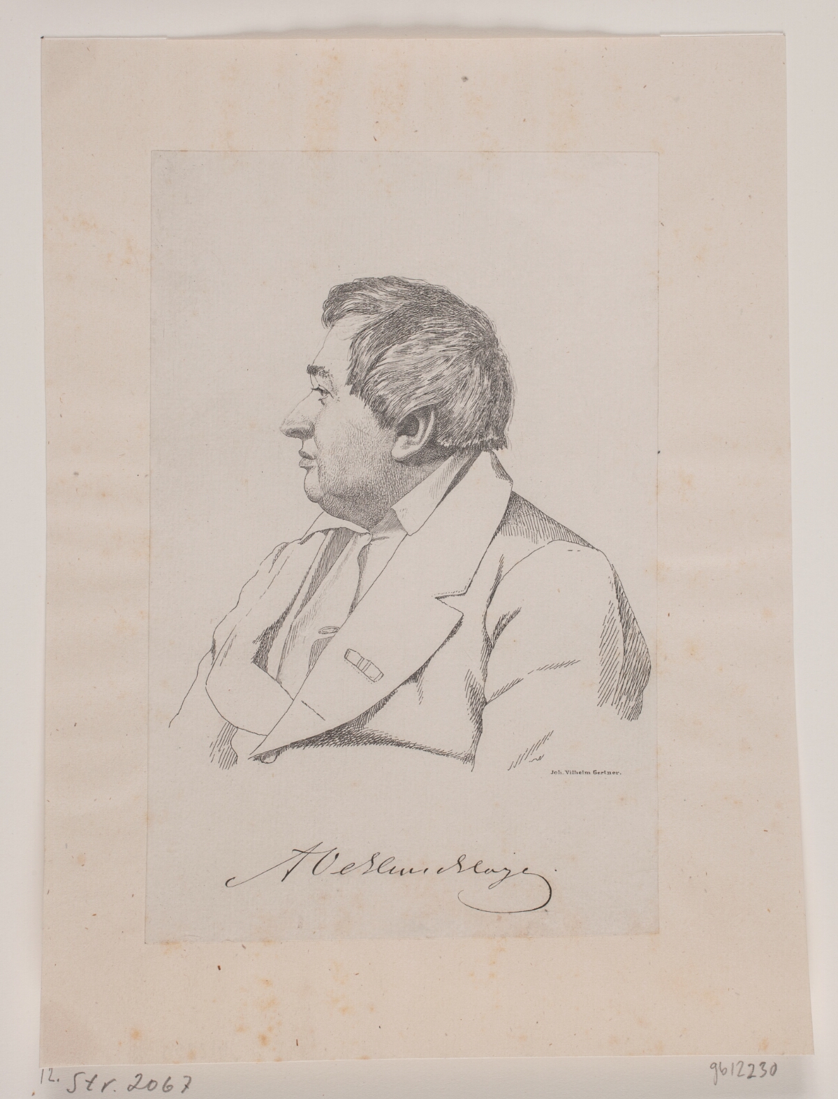 A. Oehlenschläger, 1842, J.V. Gertner | SMK Open