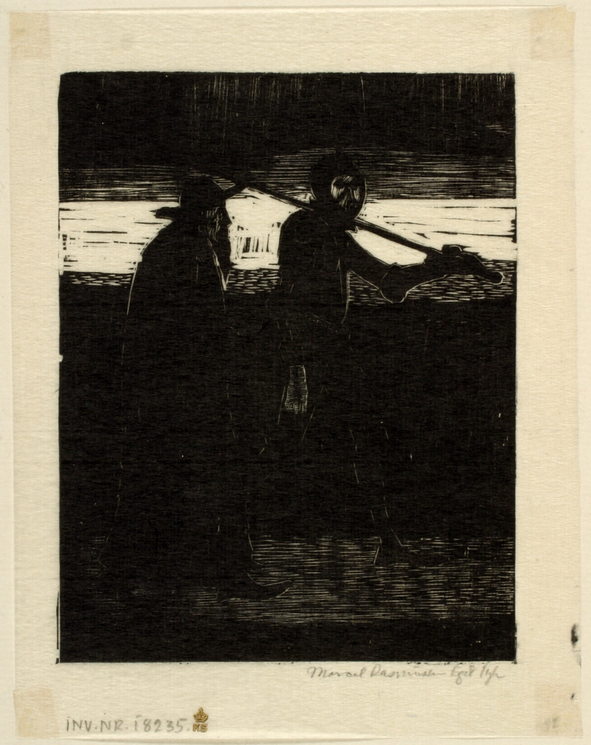 "Kristen" i "Dødsskyggens dal", 1948, Marcel Rasmussen | SMK Open