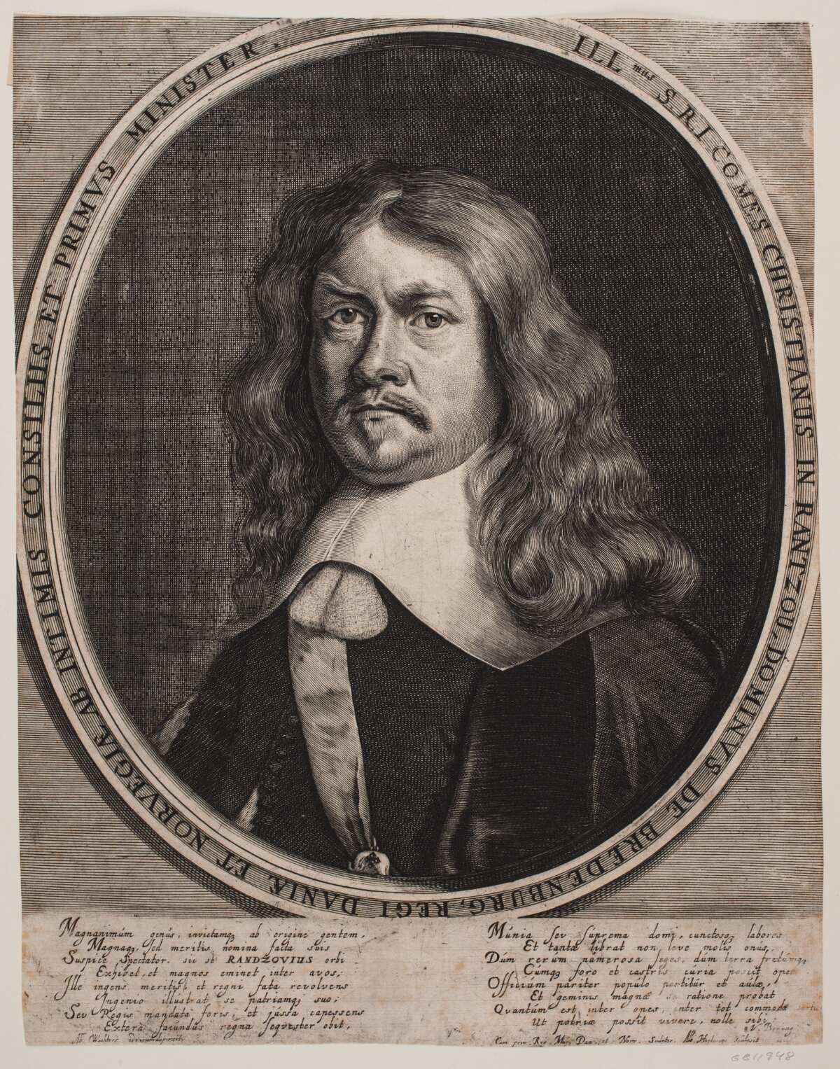 Christian Rantzau, 1662 – 1663, Albert Haelwegh, Abraham Wuchters | SMK ...