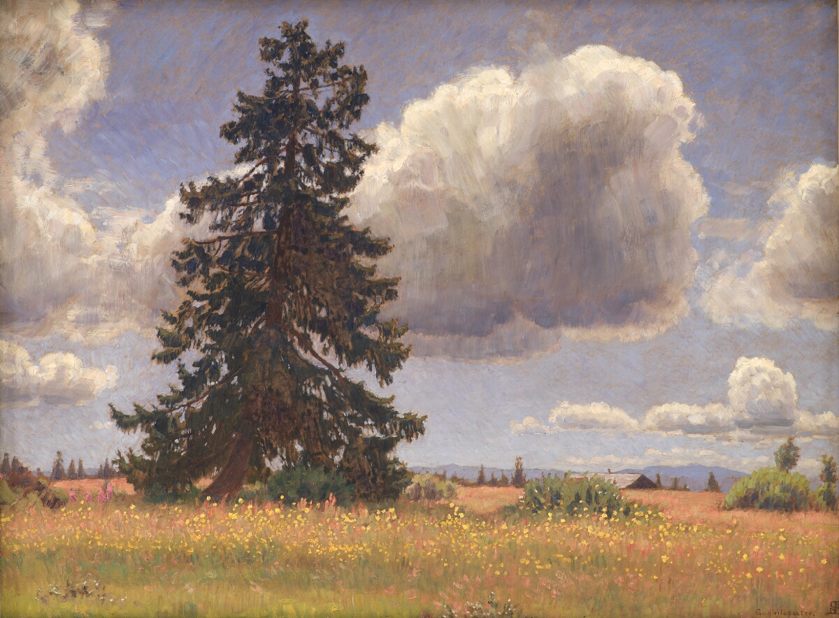Granen i sætervangen, 1914, Niels Skovgaard | SMK Open