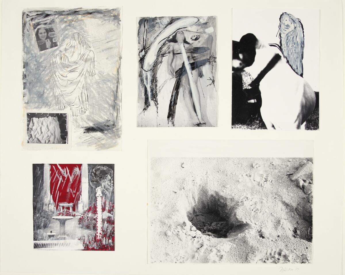 Fem bearbejdede fotos, 1984, Jytte Rex | SMK Open