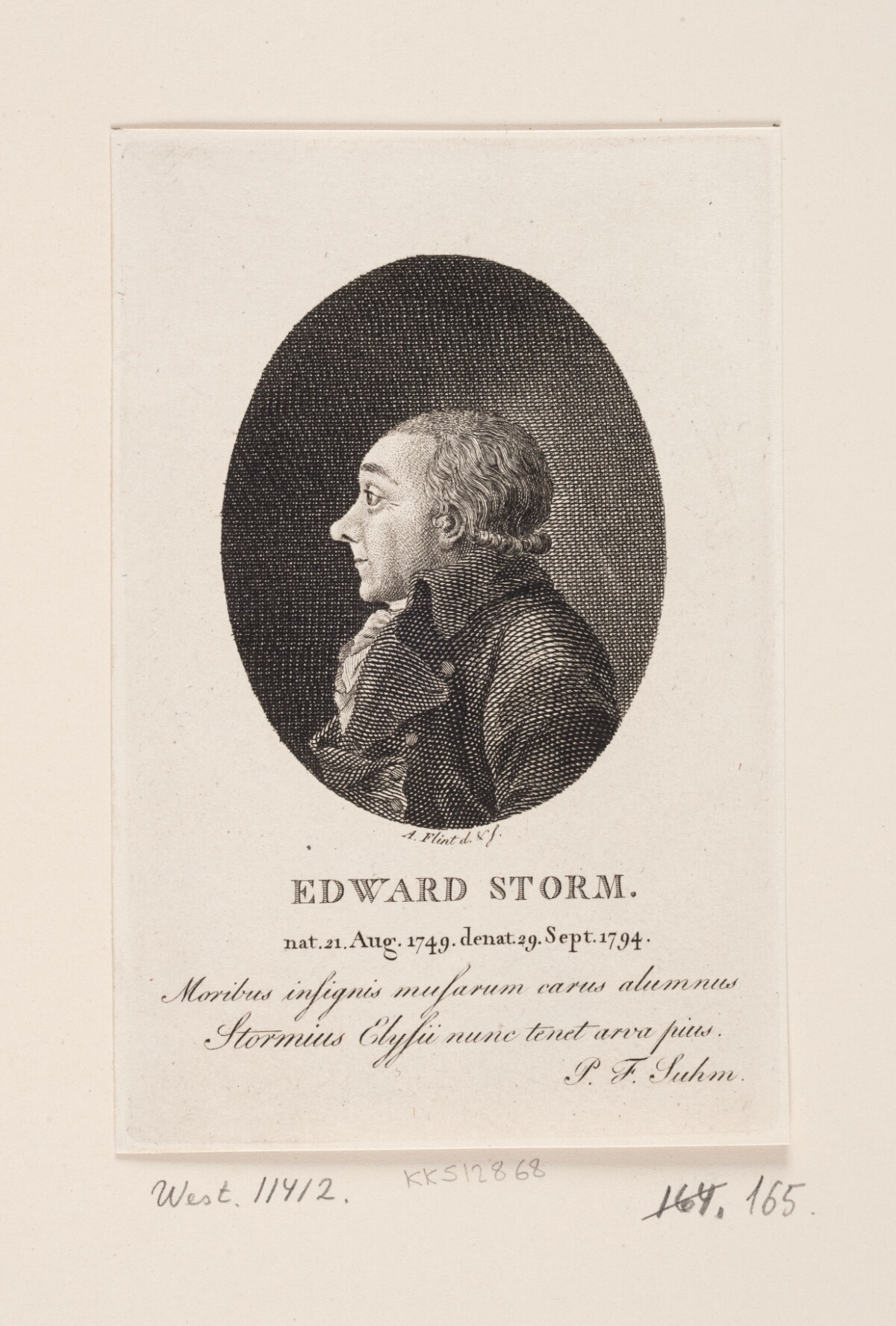 Edvard Storm, 1767 – 1824, Andreas Flint | SMK Open