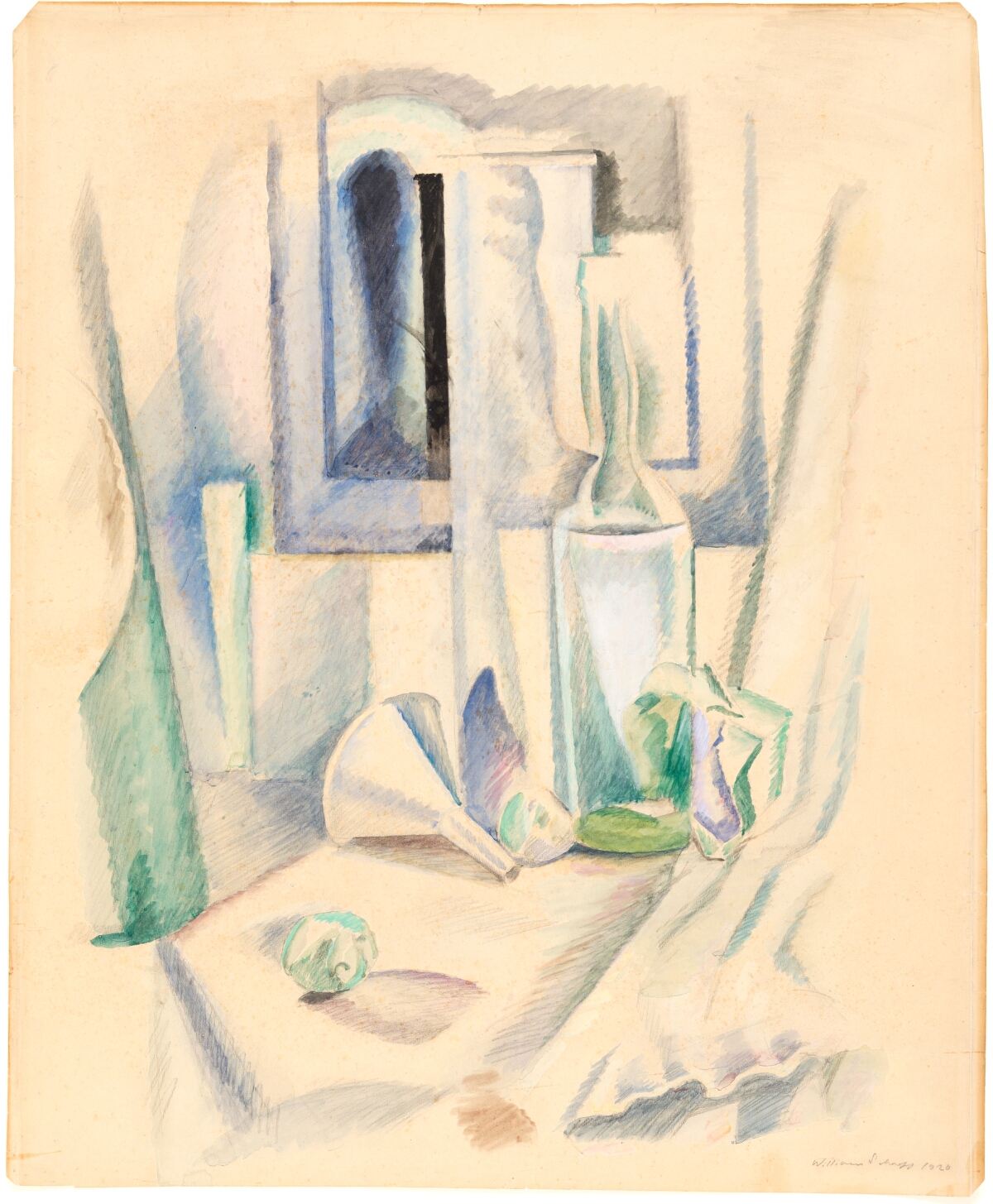 Opstilling, 1920, William Scharff | SMK Open