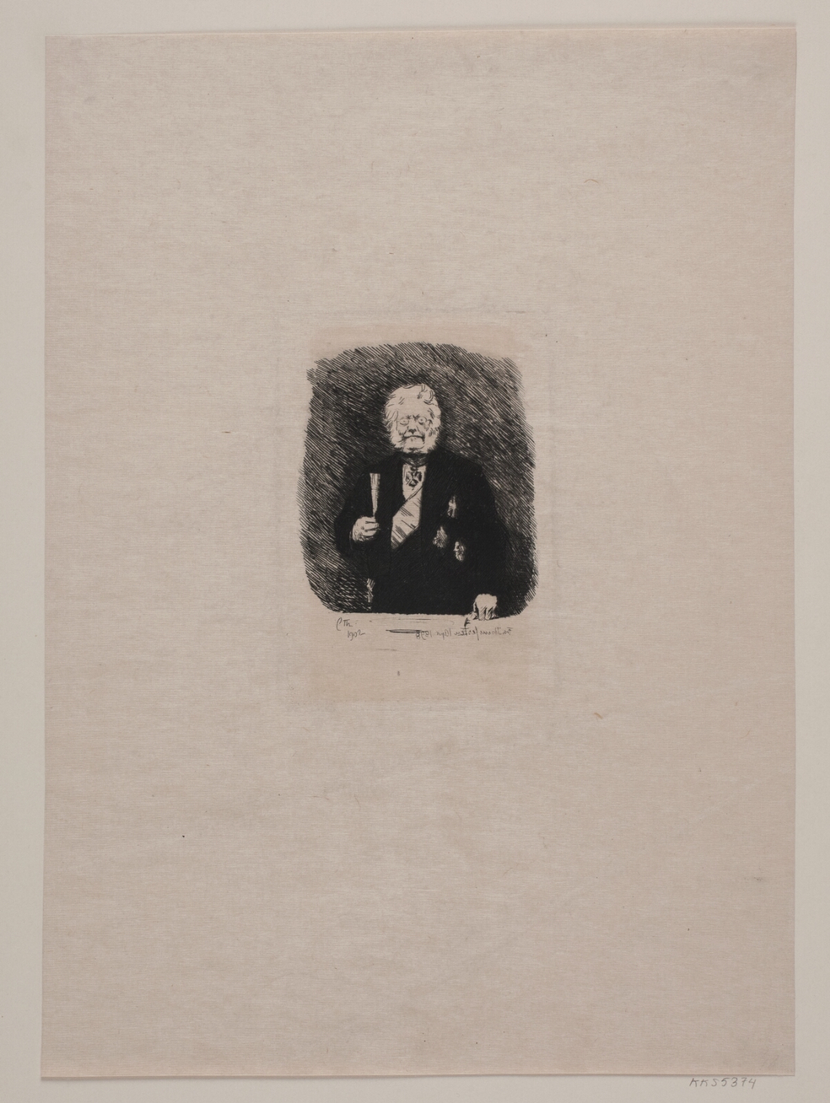 Henrik Ibsen, 1902, Carl Thomsen | SMK Open