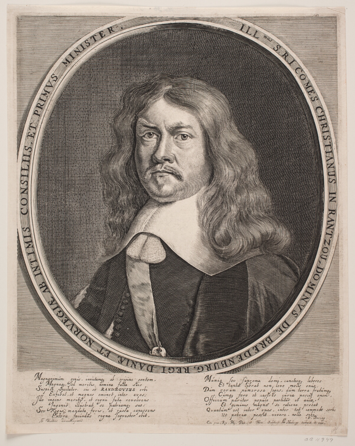 Christian Rantzau, 1662 – 1663, Albert Haelwegh, Abraham Wuchters | SMK ...