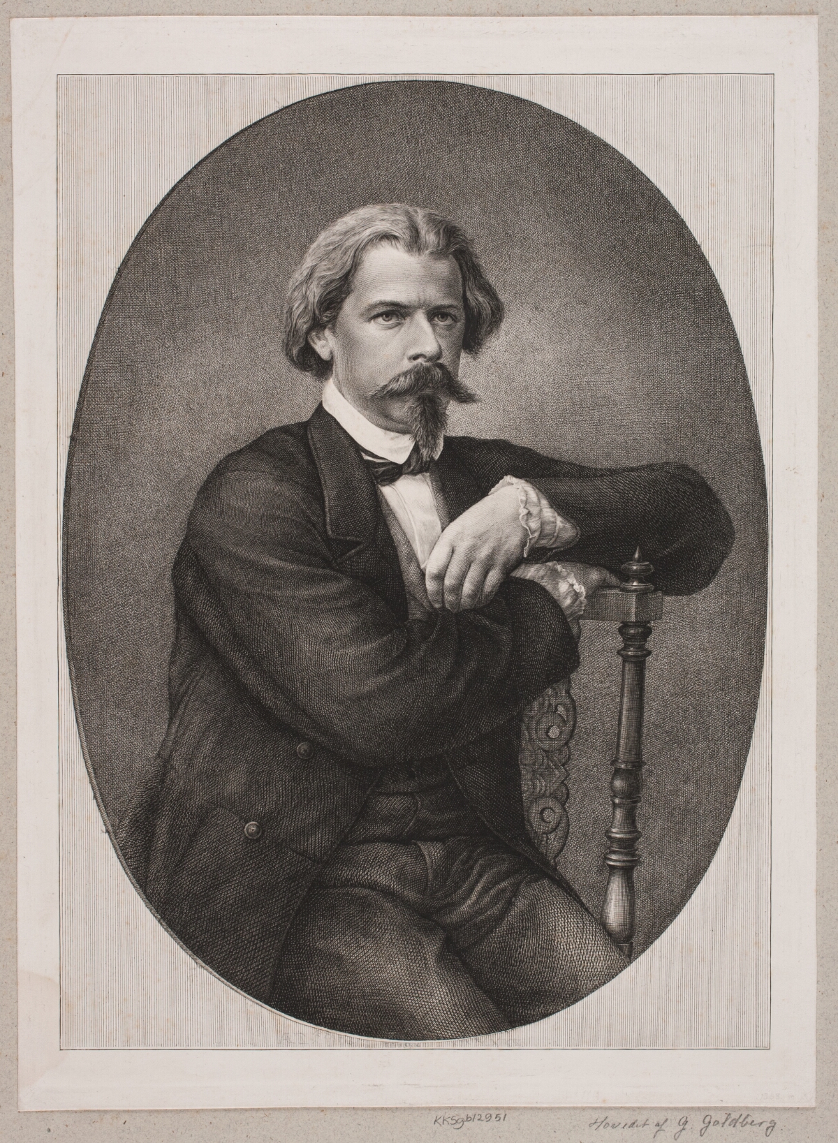 Gustav Edvard Klemming, 1868, Julius Magnus-Petersen | SMK Open