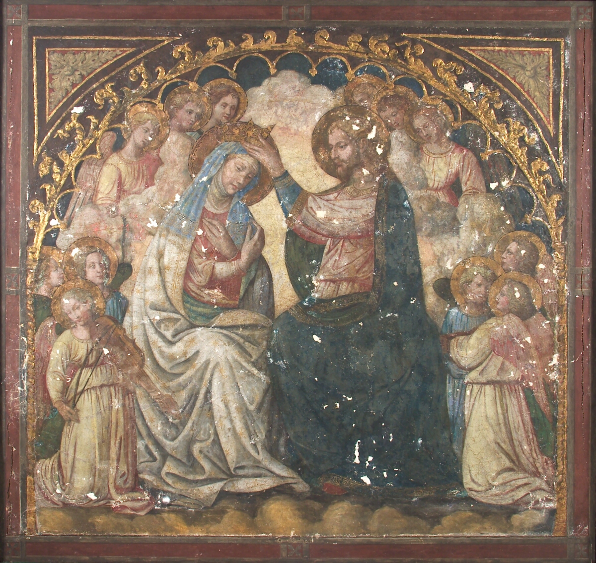 Marias kroning, 1401 – 1500, Ubekendt | SMK Open