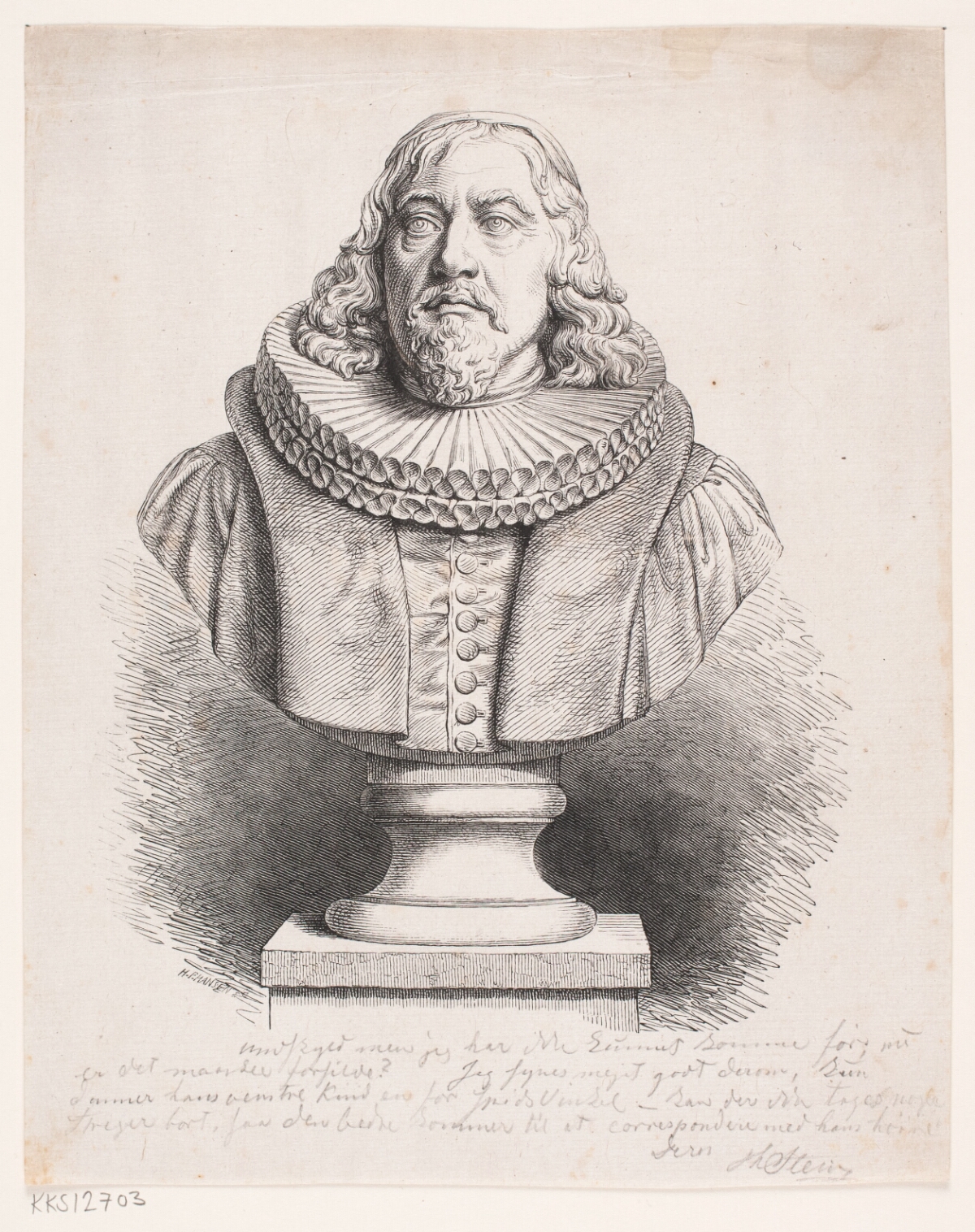 Thomas Kingo, 1829 – 1899, H.P. Hansen, Th. Stein | SMK Open