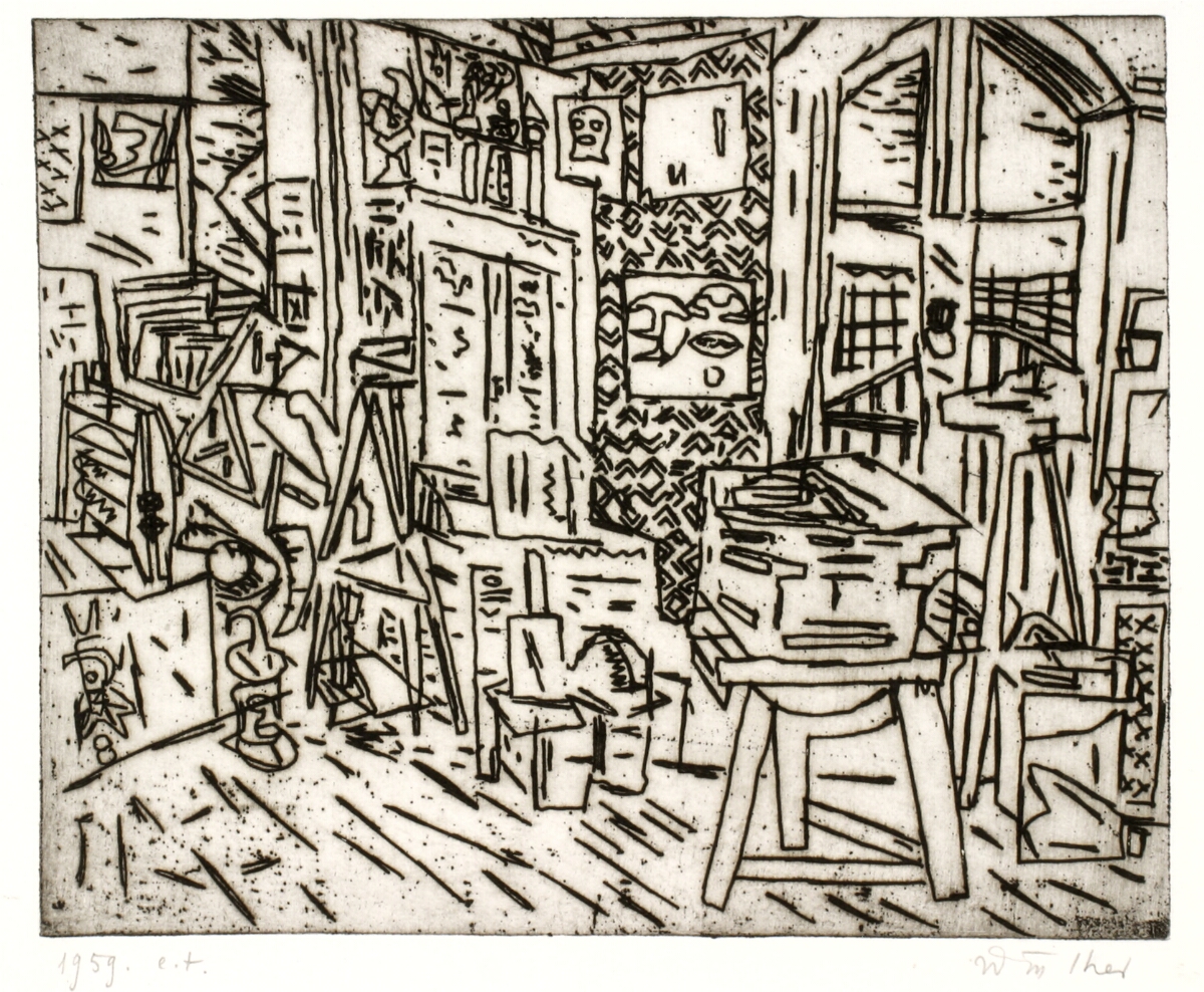 Atelieret, 1959, Richard Winther | SMK Open