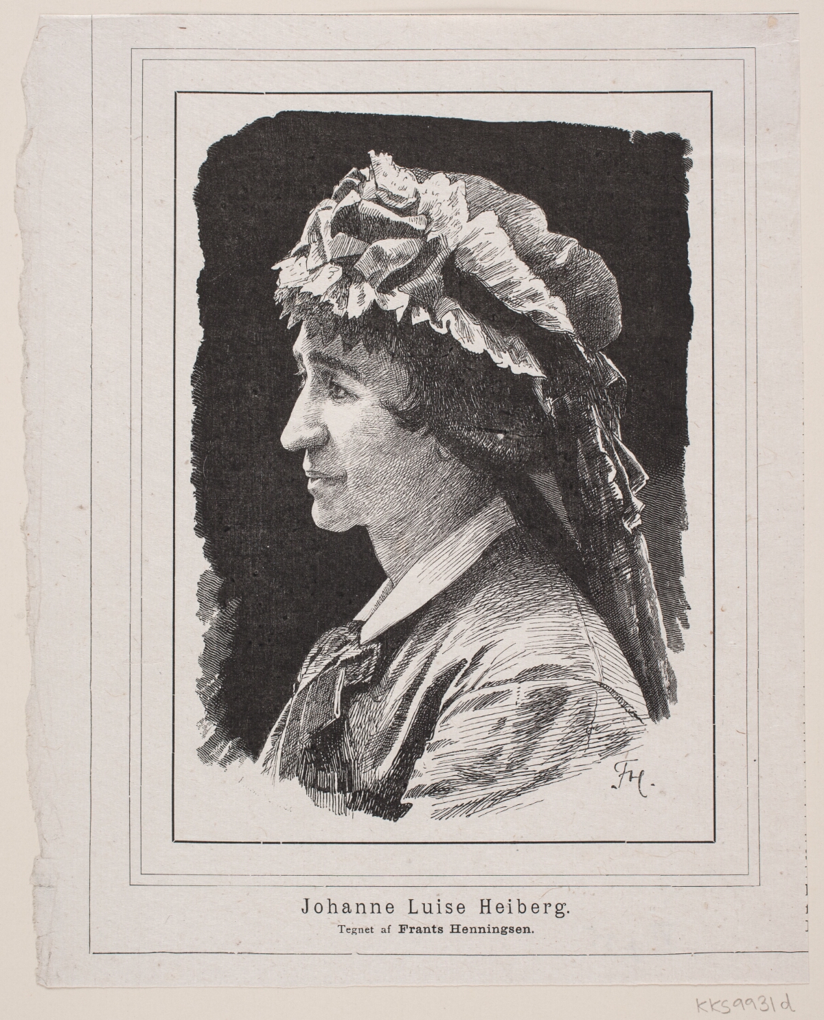 Johanne Louise Heiberg, 1870 – 1881, Hendriksen, F., Henningsen, Frants ...