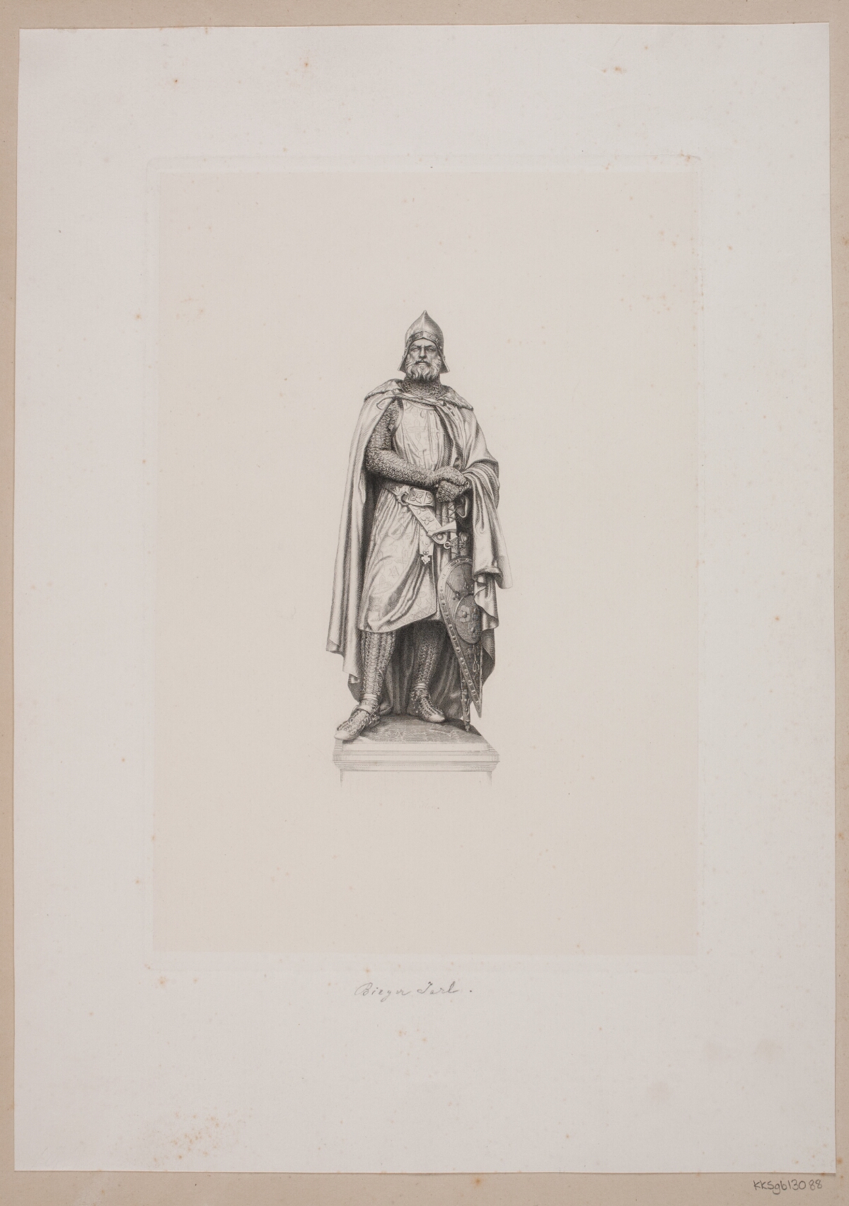 Birger Jarl, 1822 – 1885, Ballin, Joel, Fogelberg, Bengt Erland | SMK Open