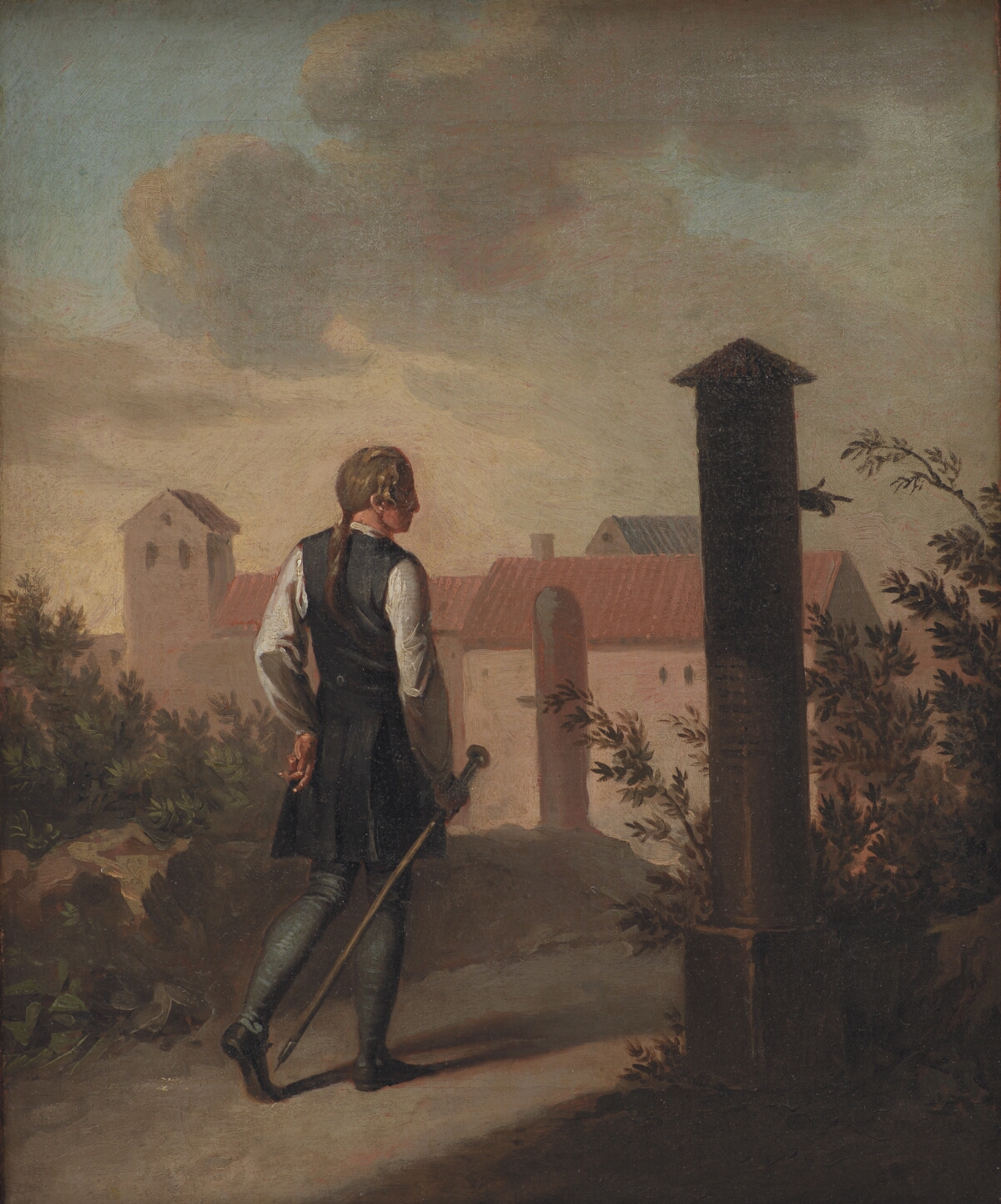Niels Klim på vandring i Potu, 1785 – 1786, Nicolai Abildgaard | SMK Open
