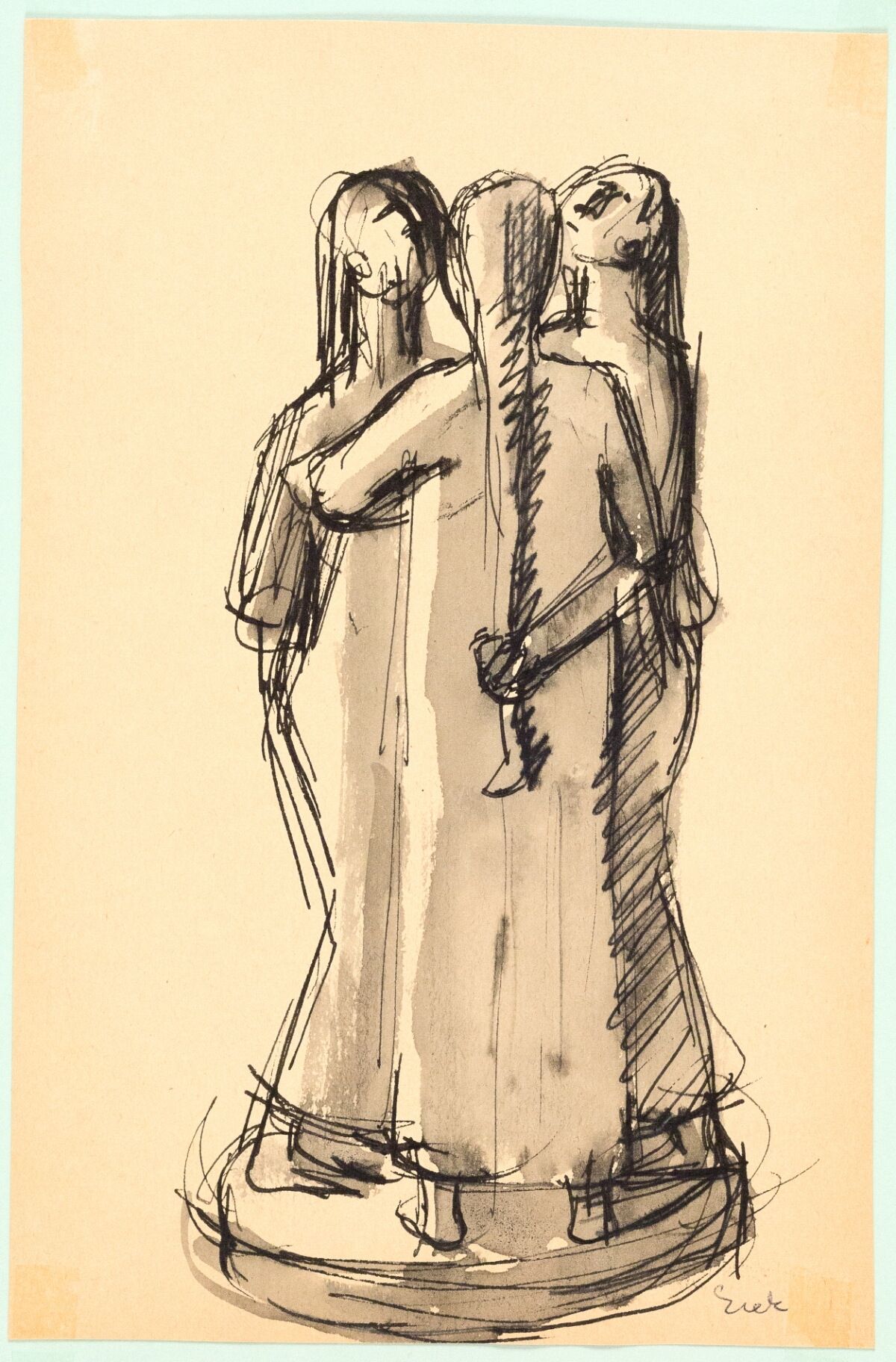 Solpiger, 1955 – 1959, Gottfred Eickhoff | SMK Open