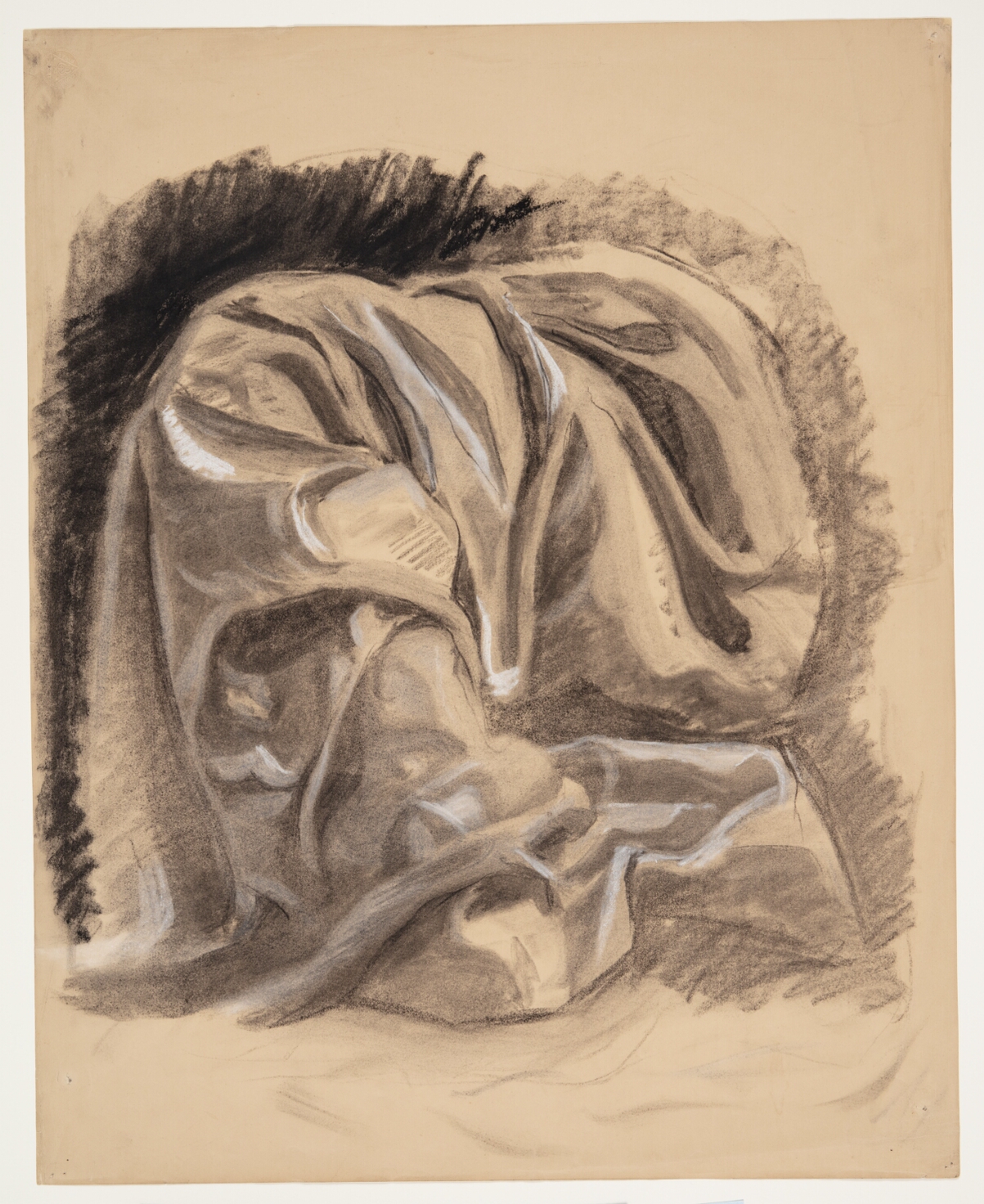 Draperistudie, 1901 – 1905, Oluf Hartmann | SMK Open