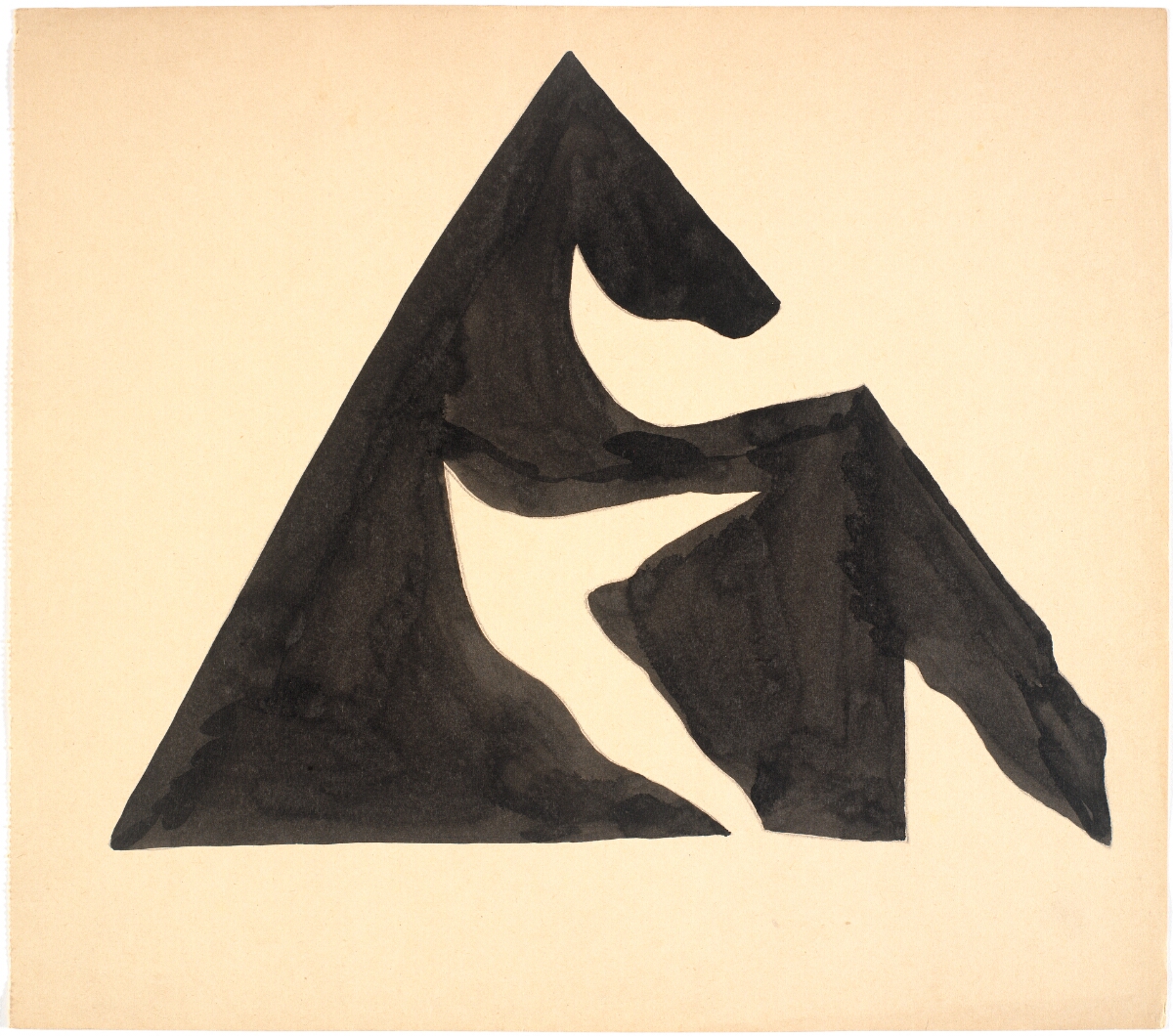 Variation over figur i Edgar Rubin, "Synsoplevede Figure", afb.1., 1931 ...