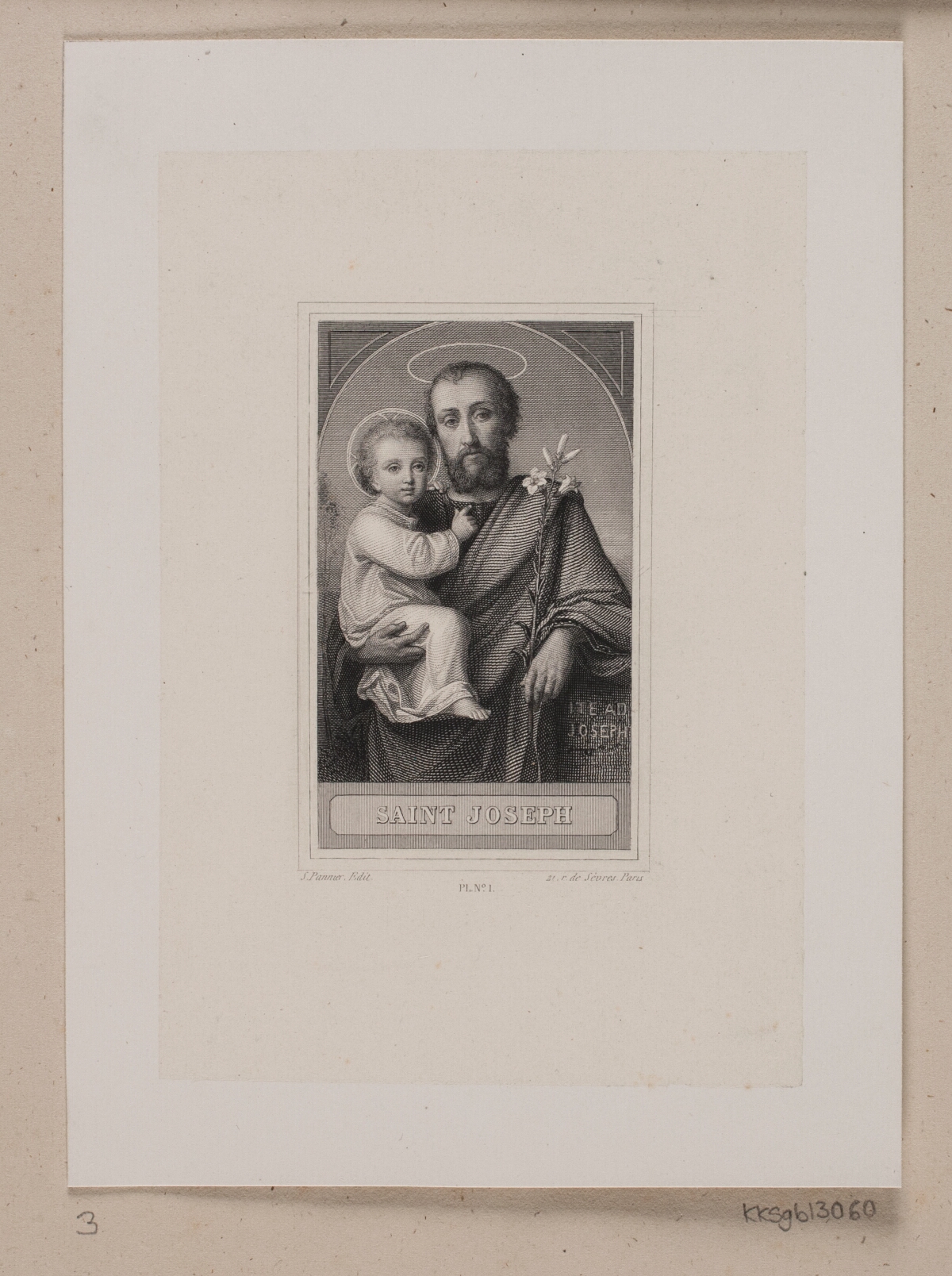 Saint Joseph, 1822 – 1855, Joel Ballin | SMK Open