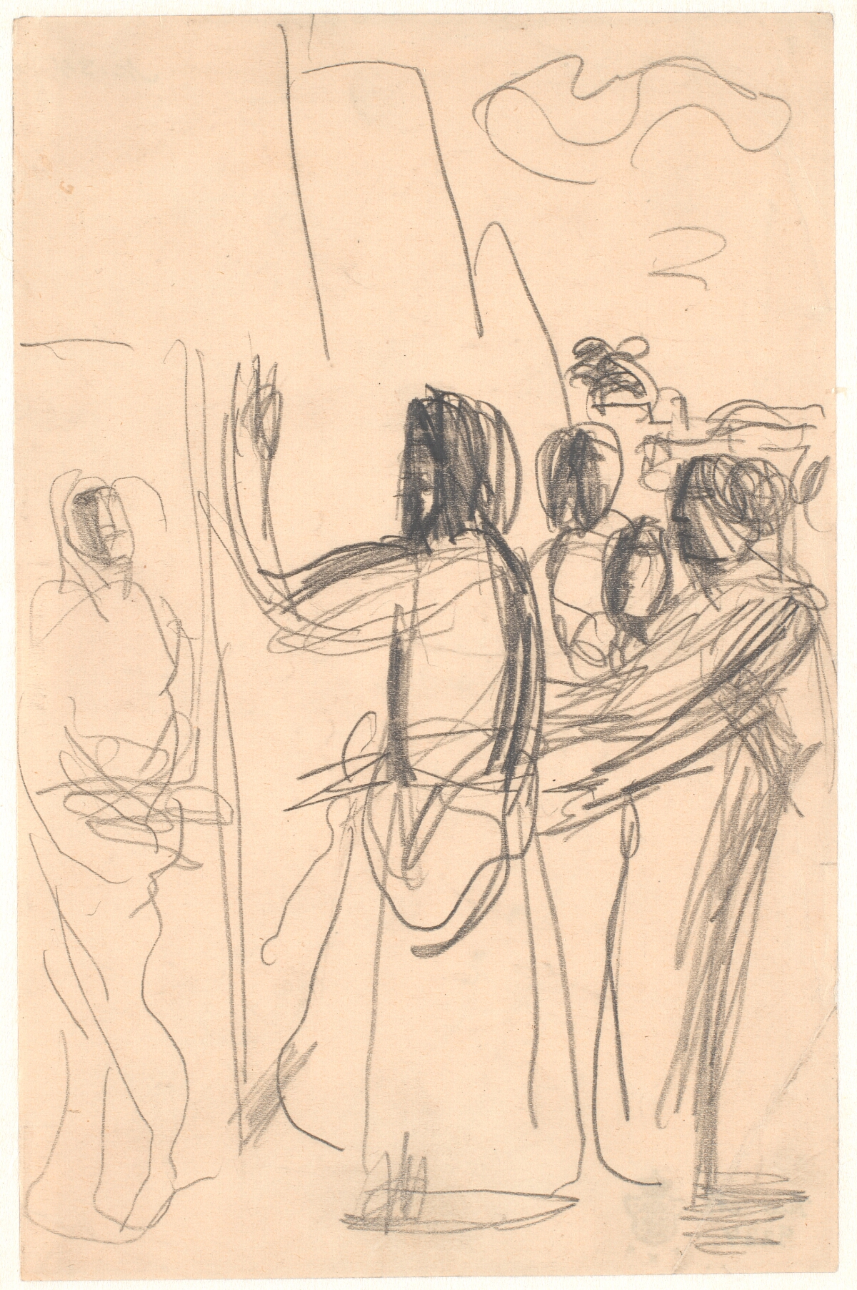 Lazarus' opvækkelse, 1920, Karl Isakson | SMK Open