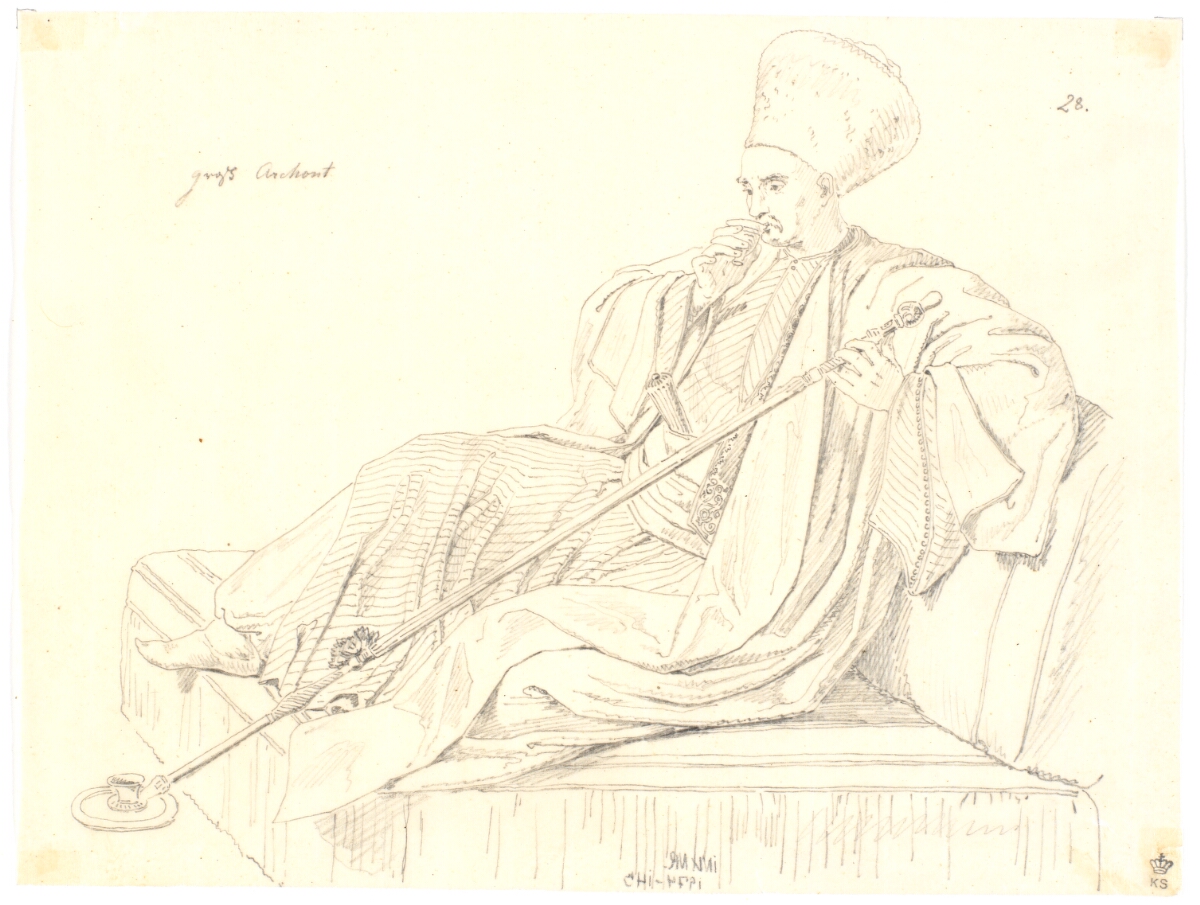 græsk Archont, 1835, Martinus Rørbye | SMK Open