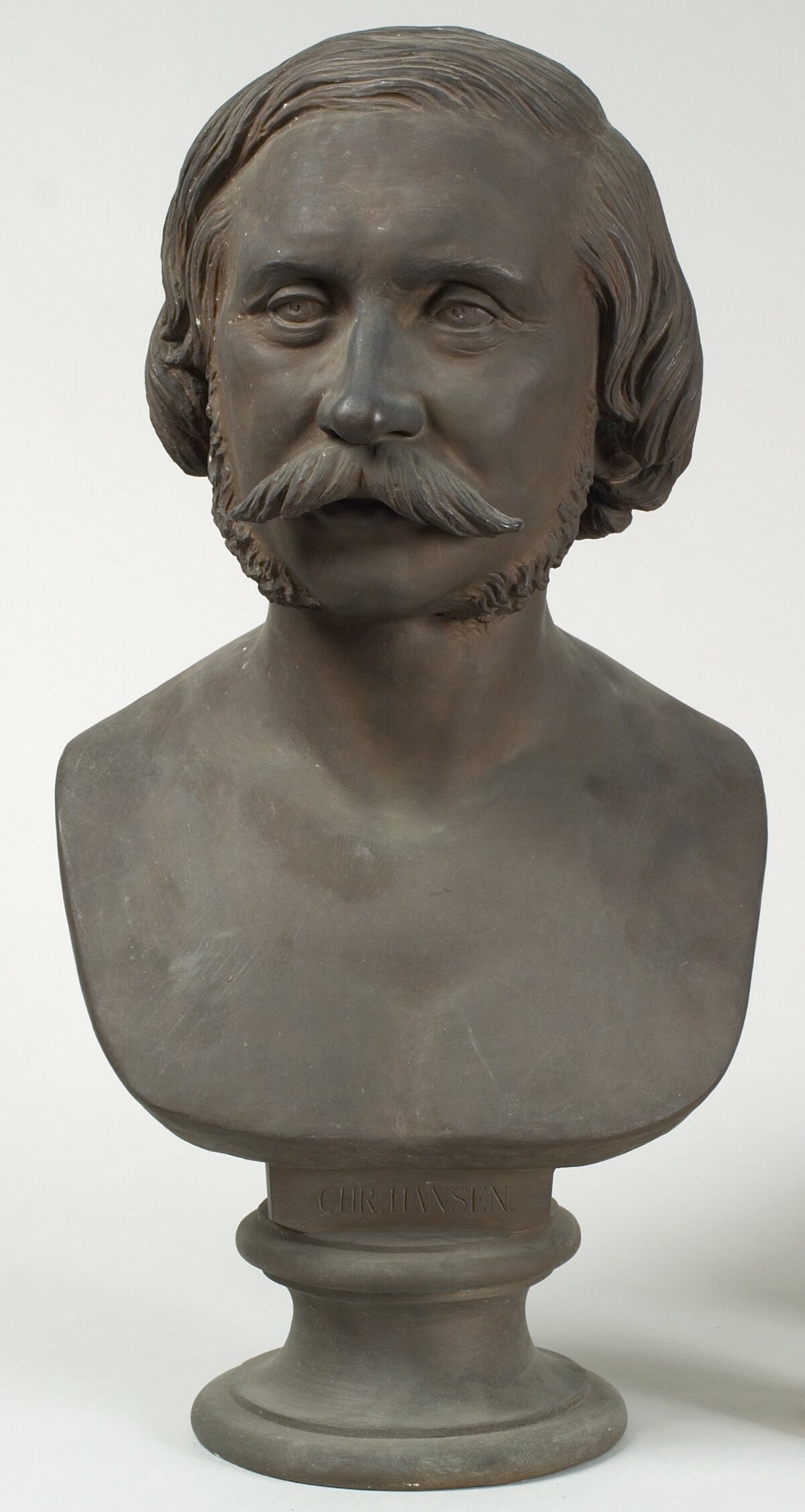 Arkitekten Christian Hansen, 1860, H.W. Bissen | SMK Open