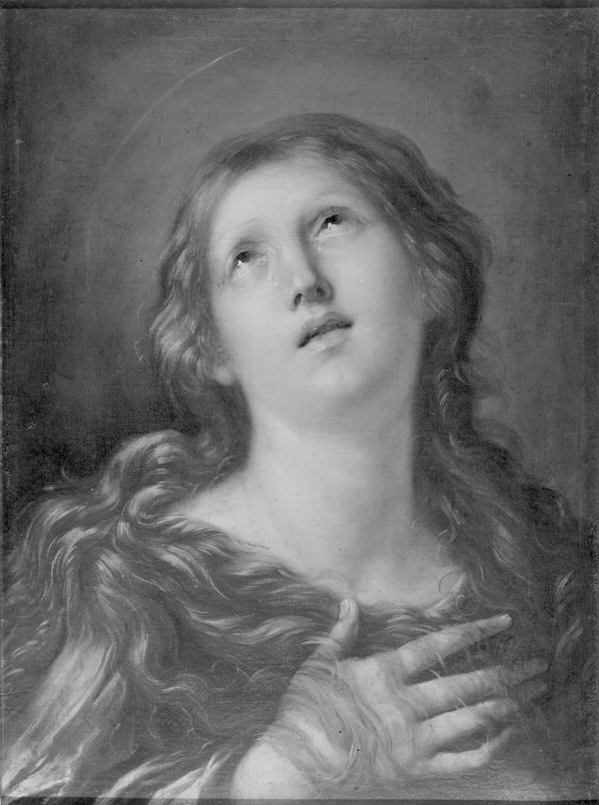 Den angrende Maria Magdalene, 1651 – 1670, Girolamo Troppa | SMK Open