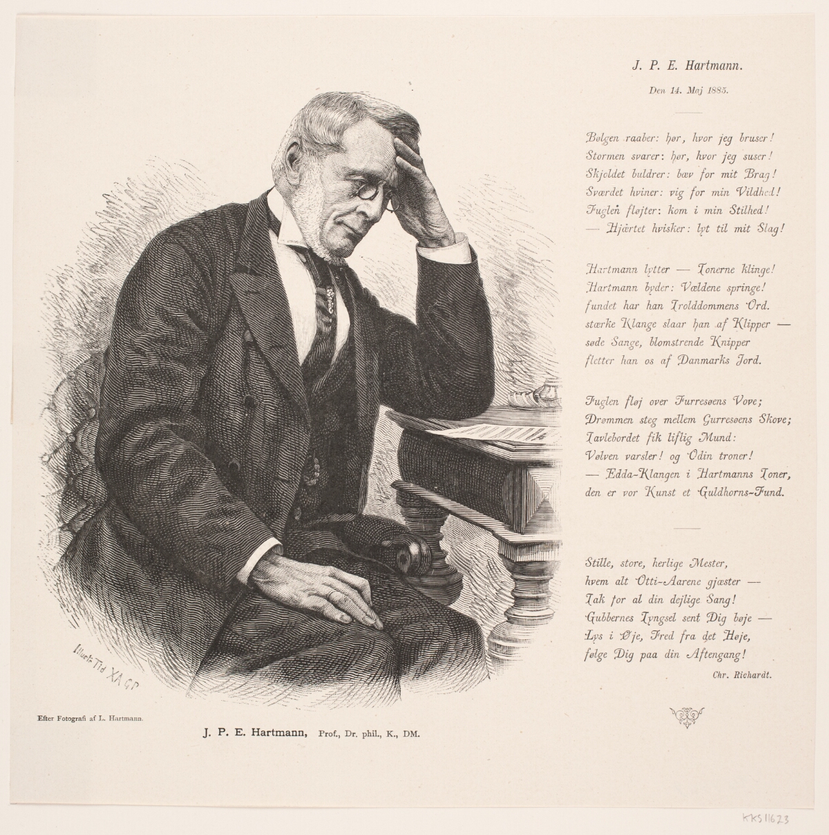 J. P. E. Hartmann, 1838 – 1928, Georg Pauli, Leopold Hartmann | SMK Open